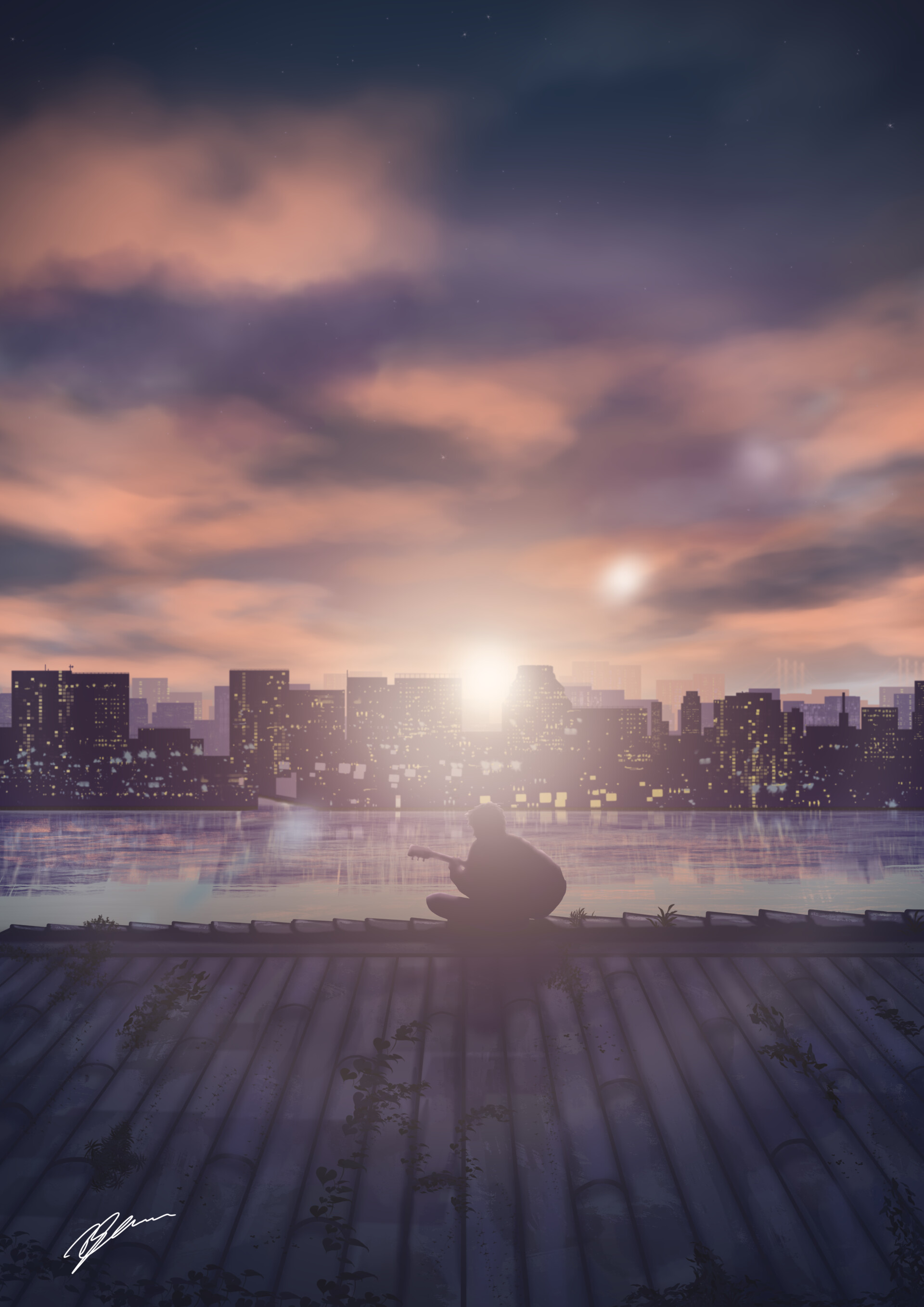 ArtStation - Rooftop Jam