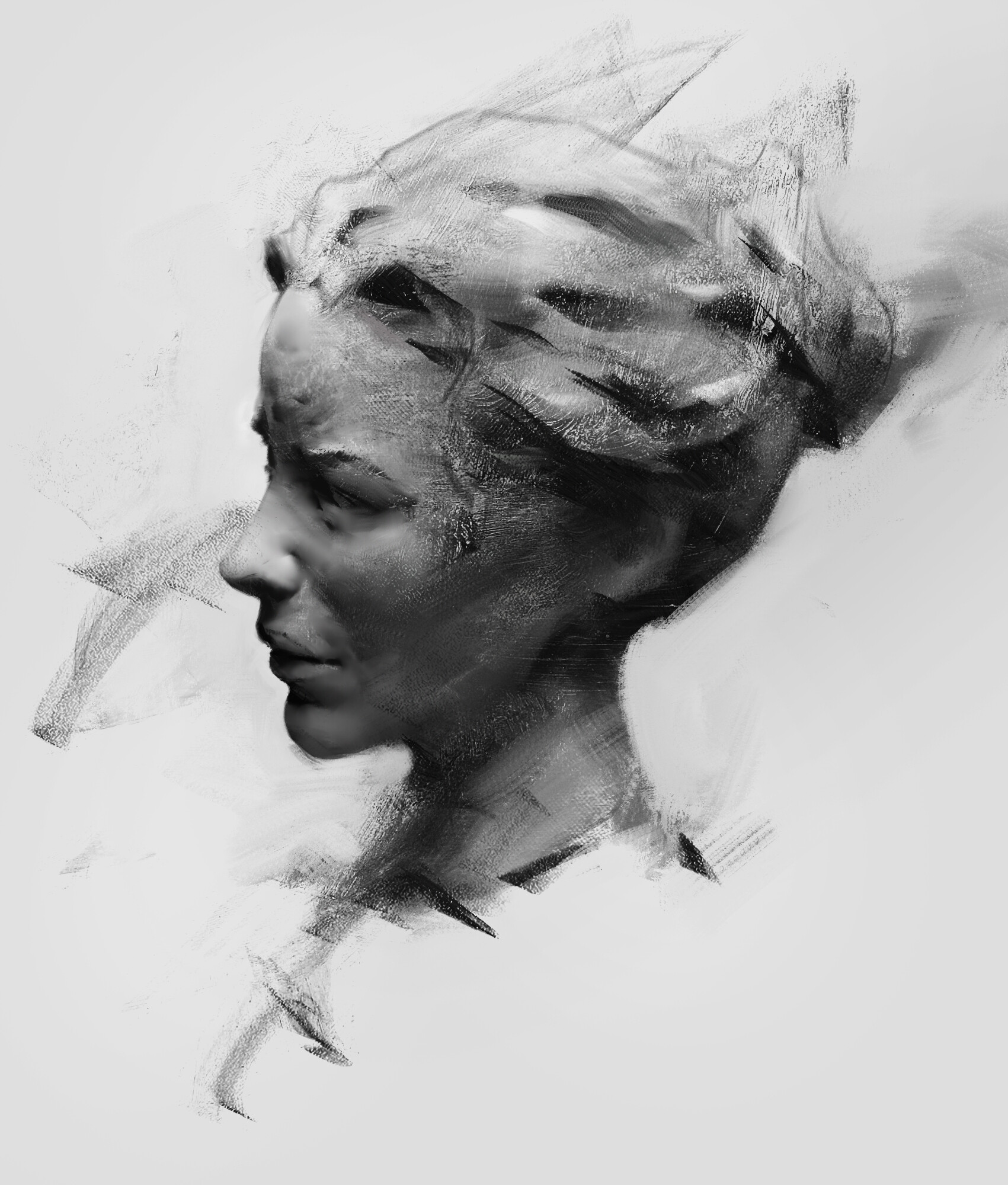 ArtStation - side face