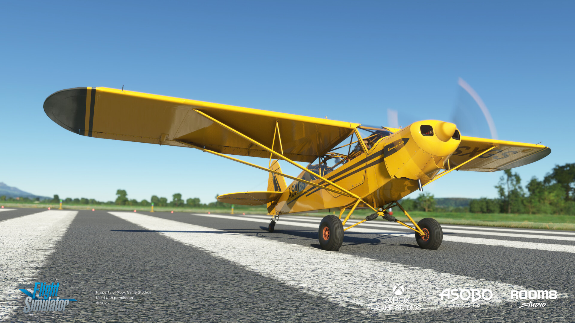 Room 8 Studio - Portfolio - Zlin Aviation Savage Cub (Microsoft Flight Simulator)