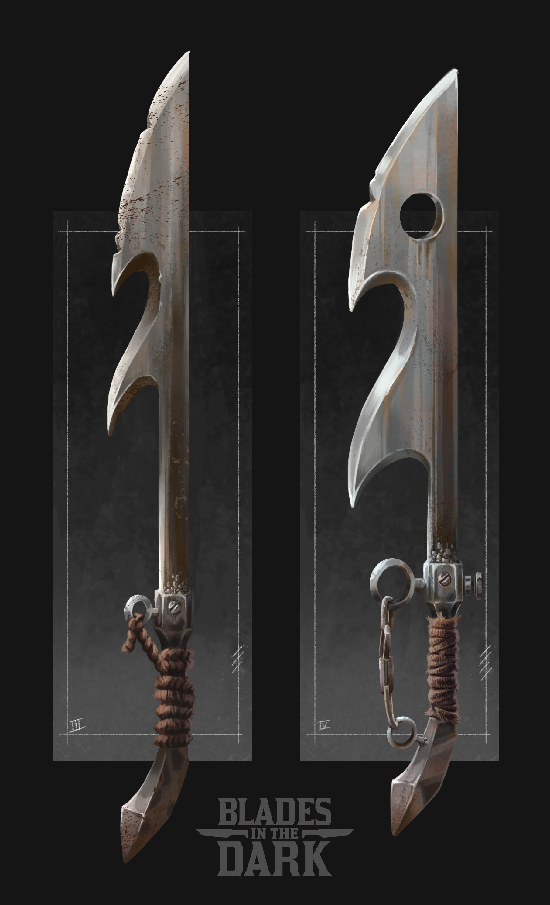 ArtStation - Harpoon blades concept