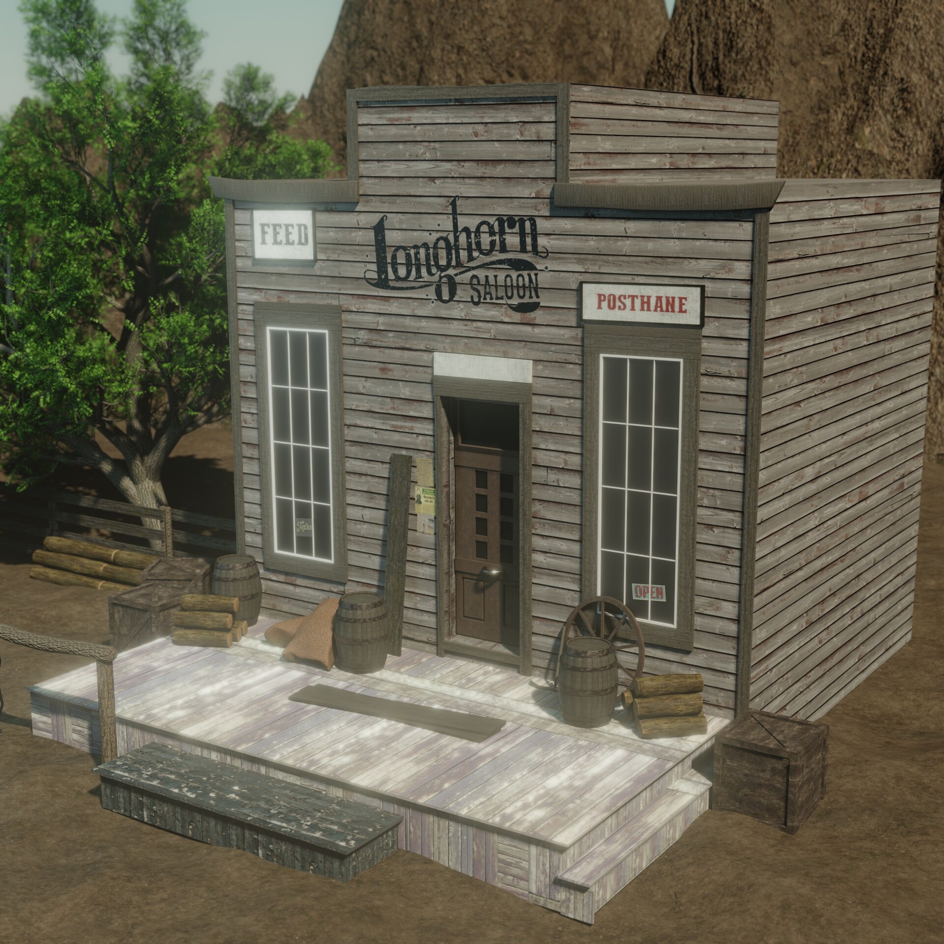 ArtStation - Western Build