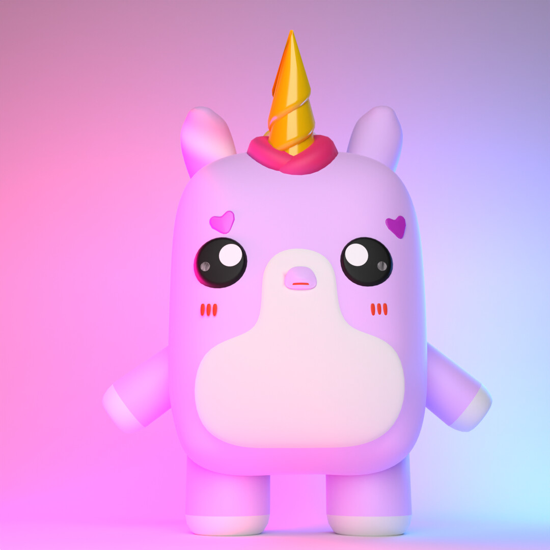 ArtStation - Unicorn Game Art