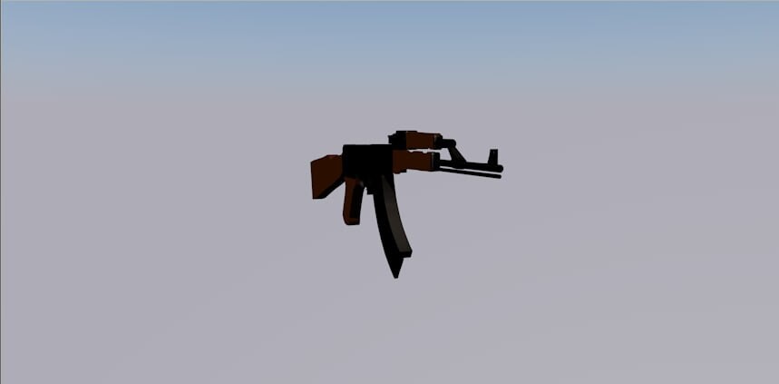 ArtStation - simple Ak 47