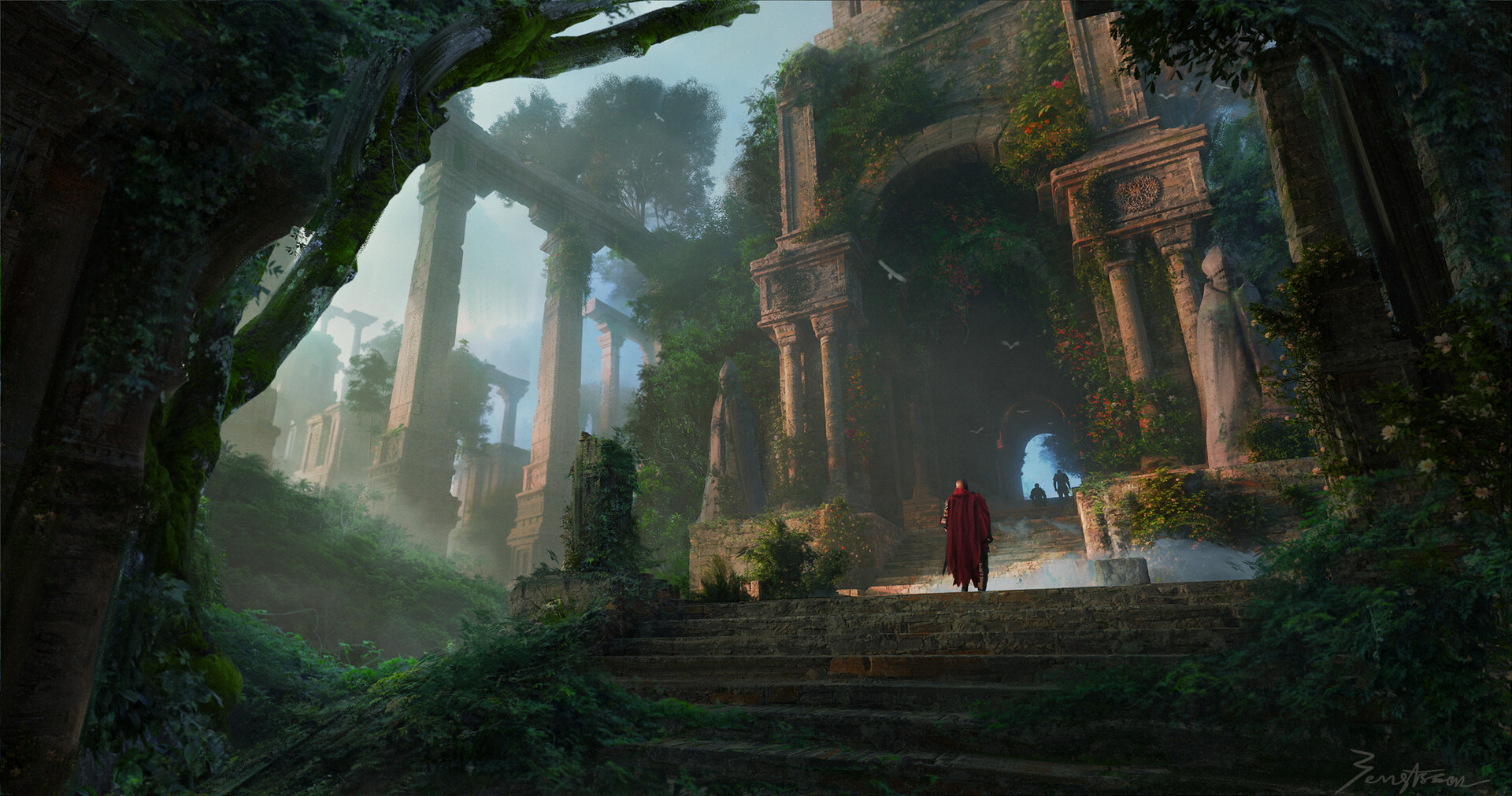 ArtStation - The Sky Temple