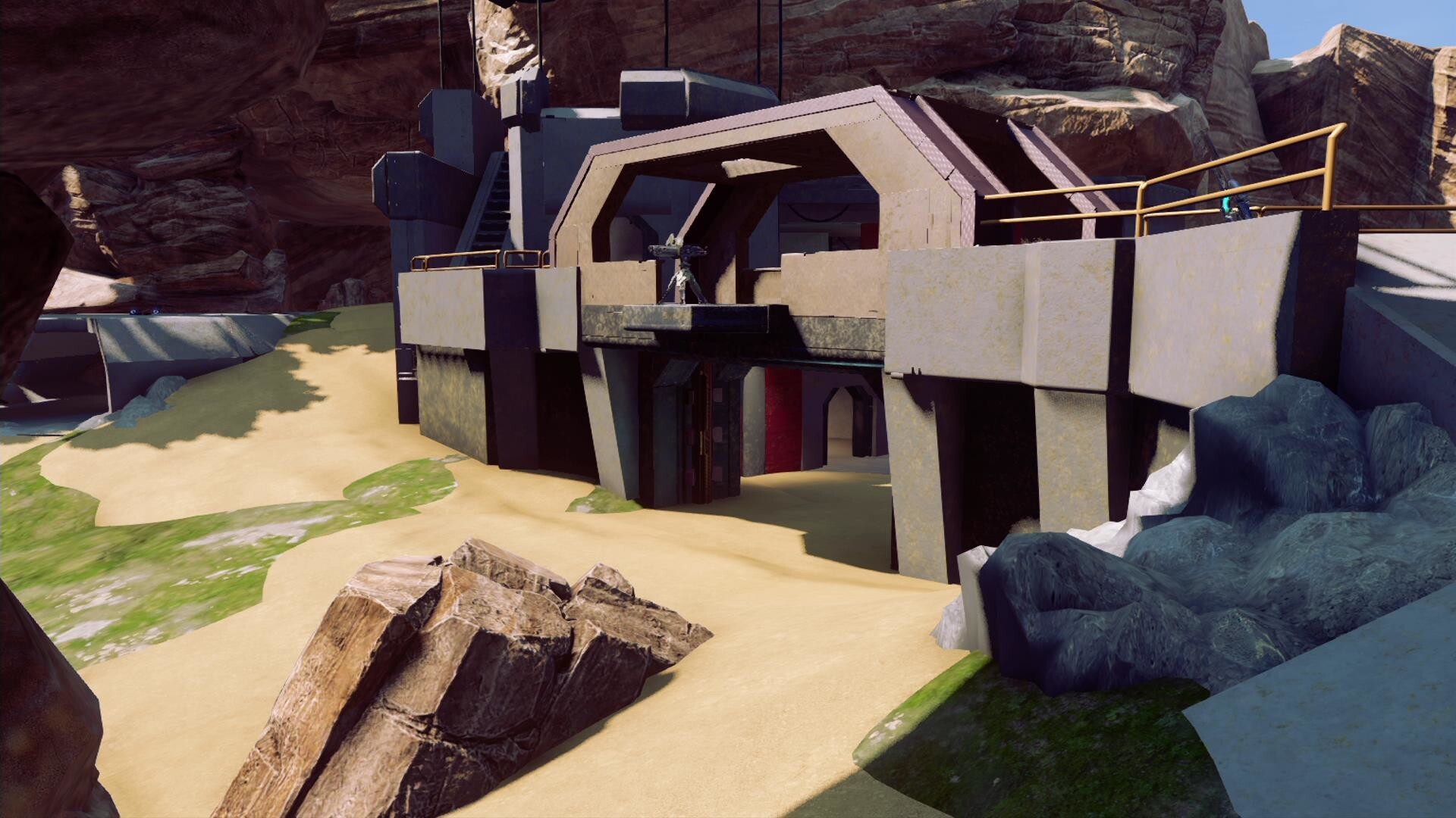 ArtStation - High Ground Halo 3 Remake