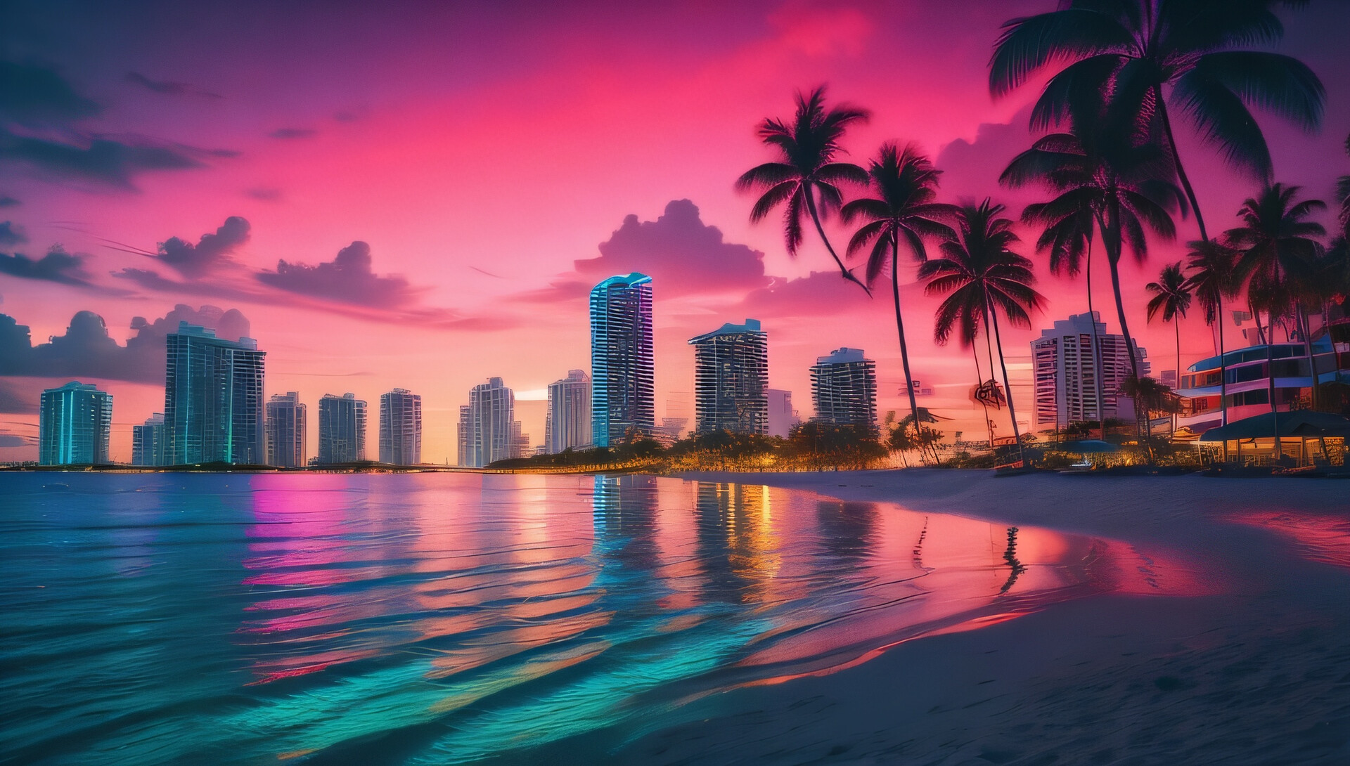 ArtStation - Vice City Beach