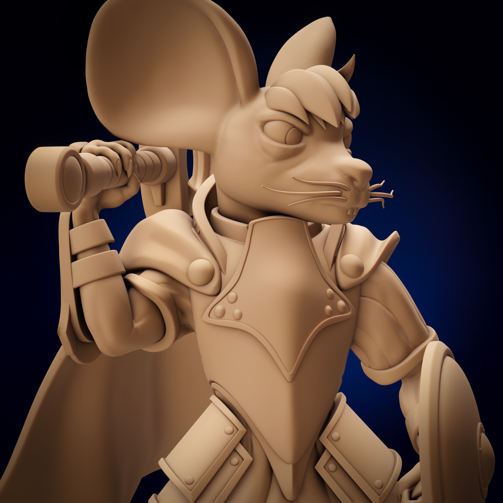 Alexey Ushakov XOpium - Mouse Knight Miniature