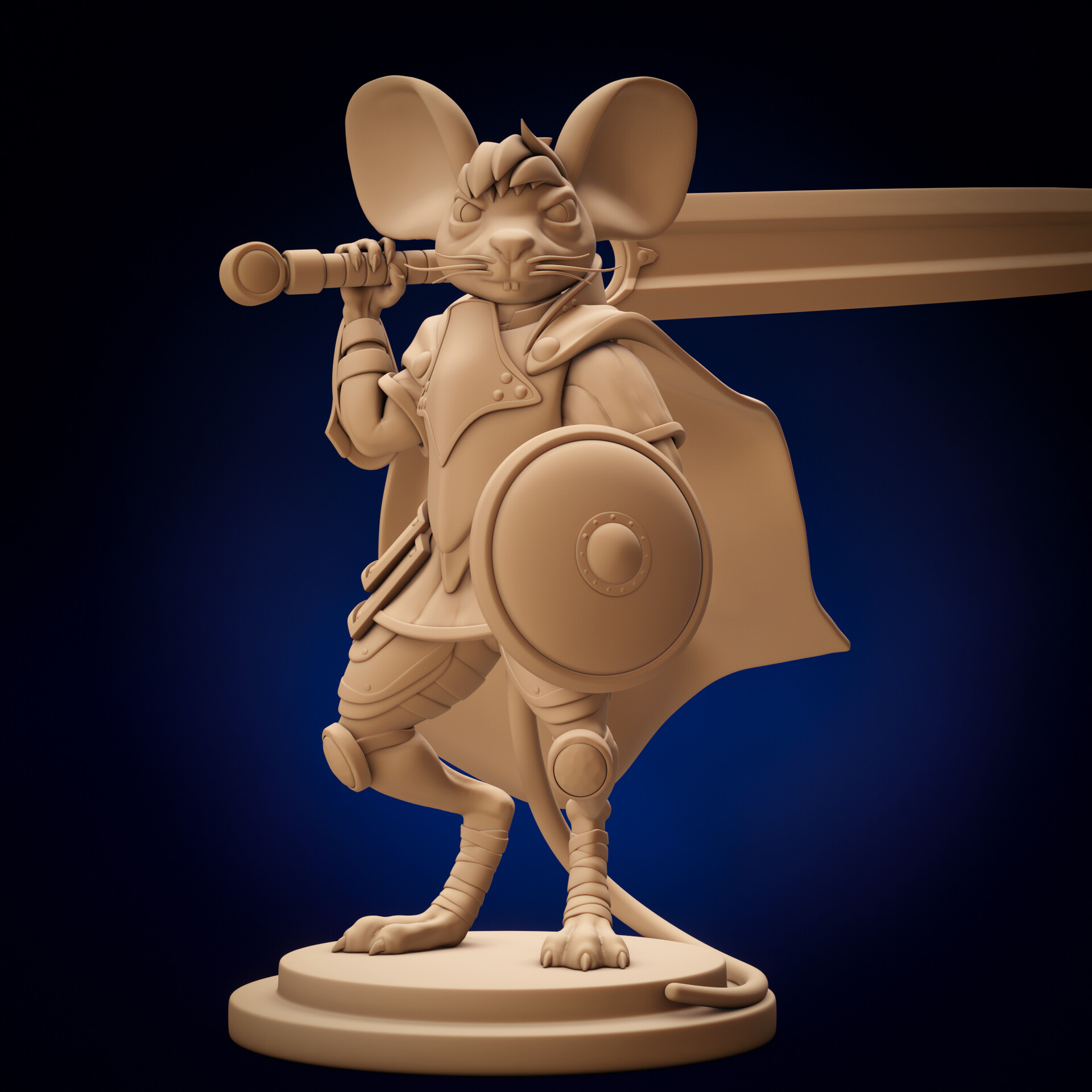 Alexey Ushakov XOpium - Mouse Knight Miniature