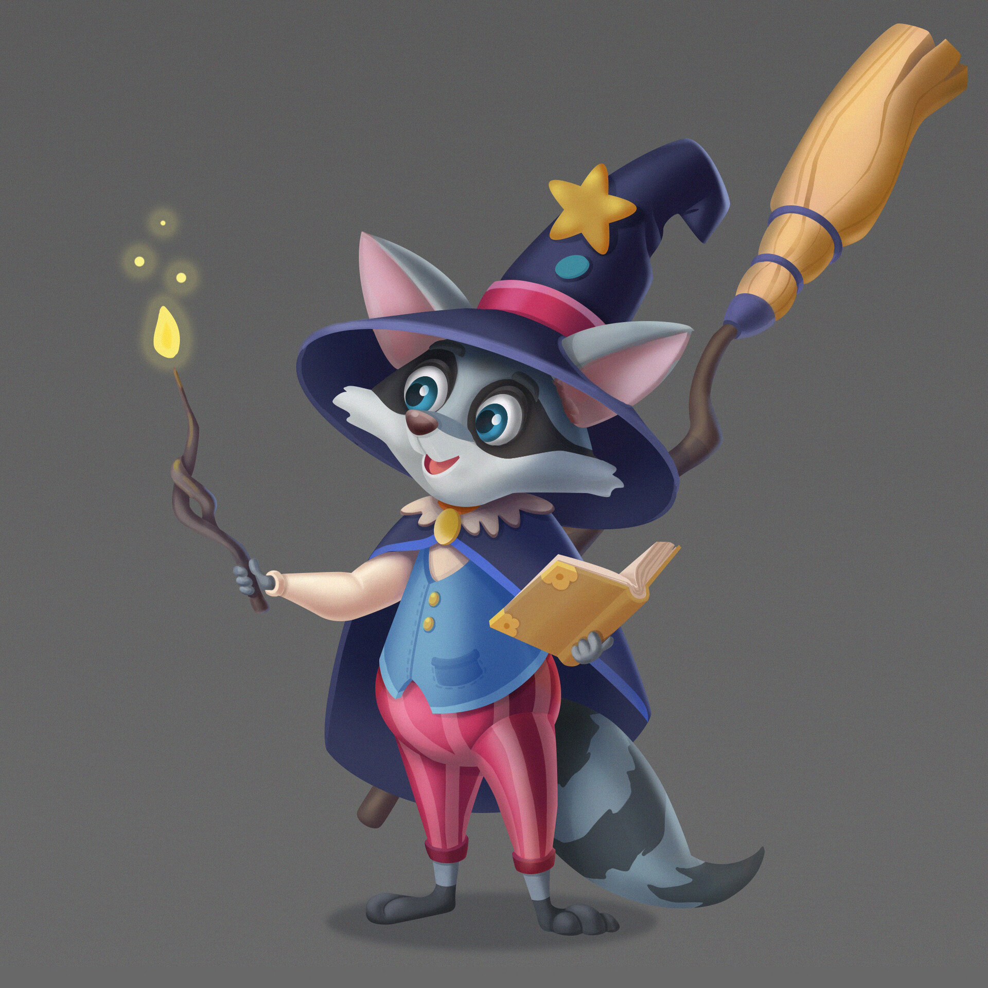 ArtStation - Little wizard