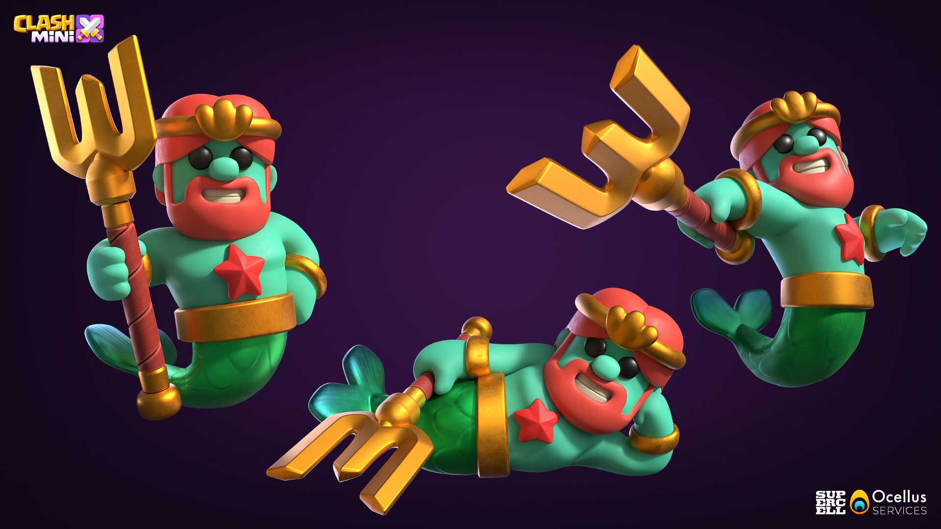 Ocellus - SERVICES - Clash Mini - Wave Master