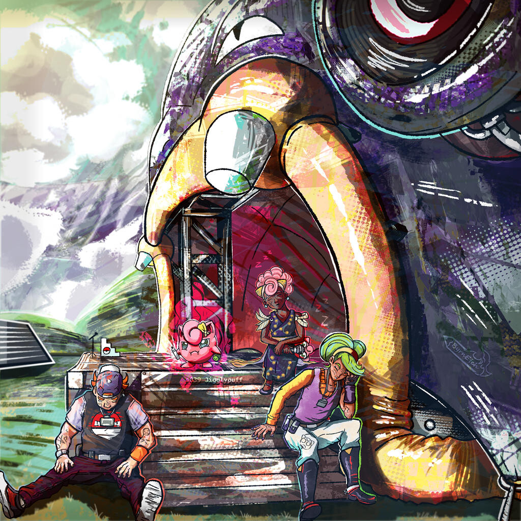 ArtStation - Gen I - Jigglypuff Evolution