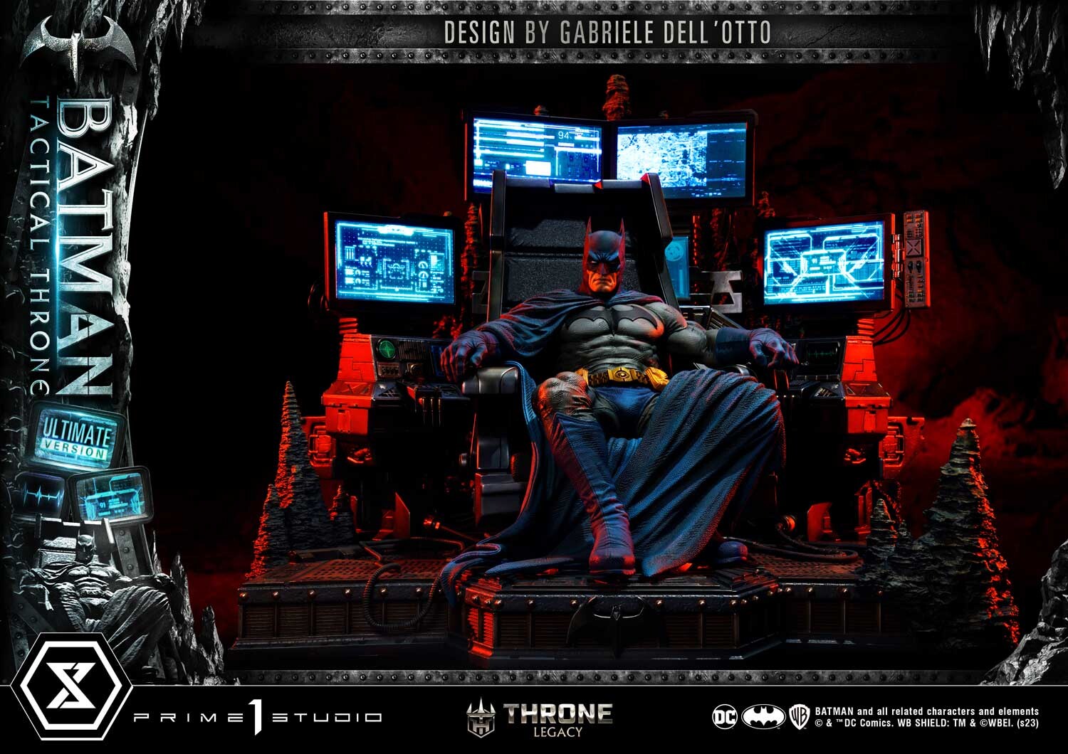 ArtStation - Prime 1 Studio - Batman Tactical Throne "Design by ...