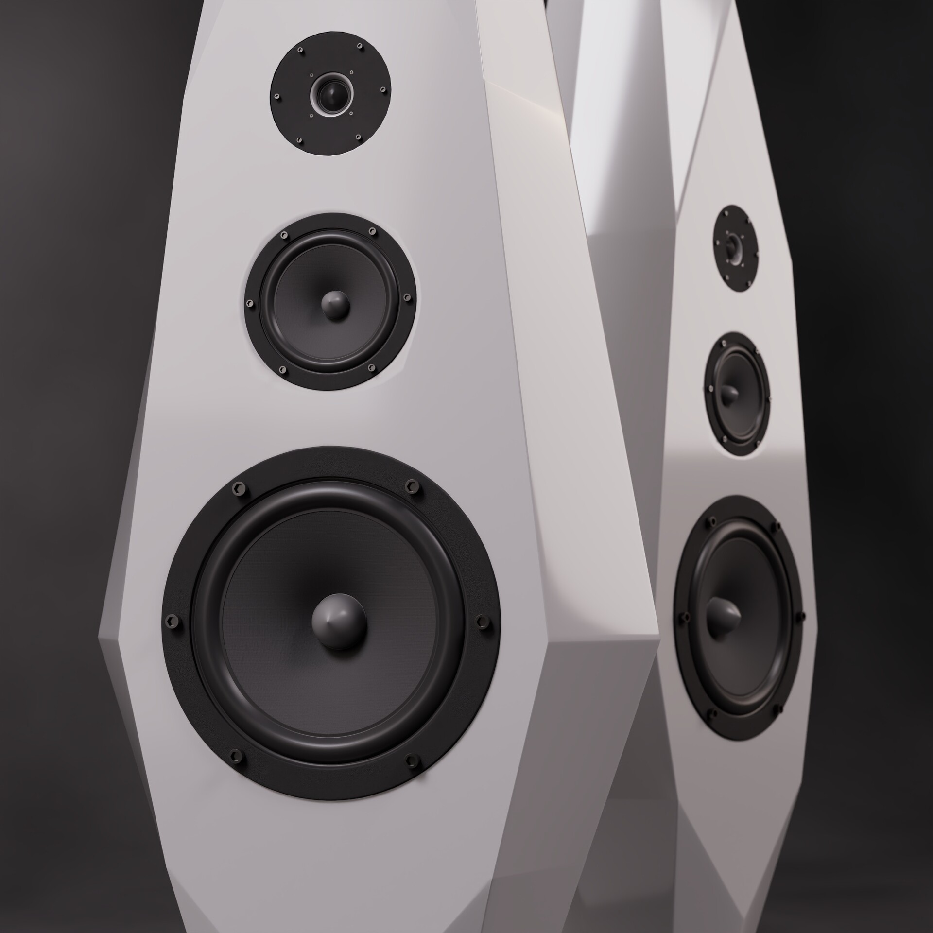 Yoav Mordoch - Futuristic Speaker Design