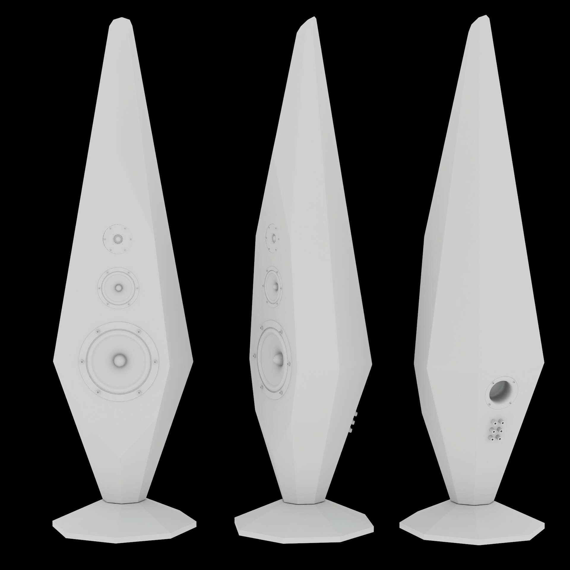 Yoav Mordoch - Futuristic Speaker Design