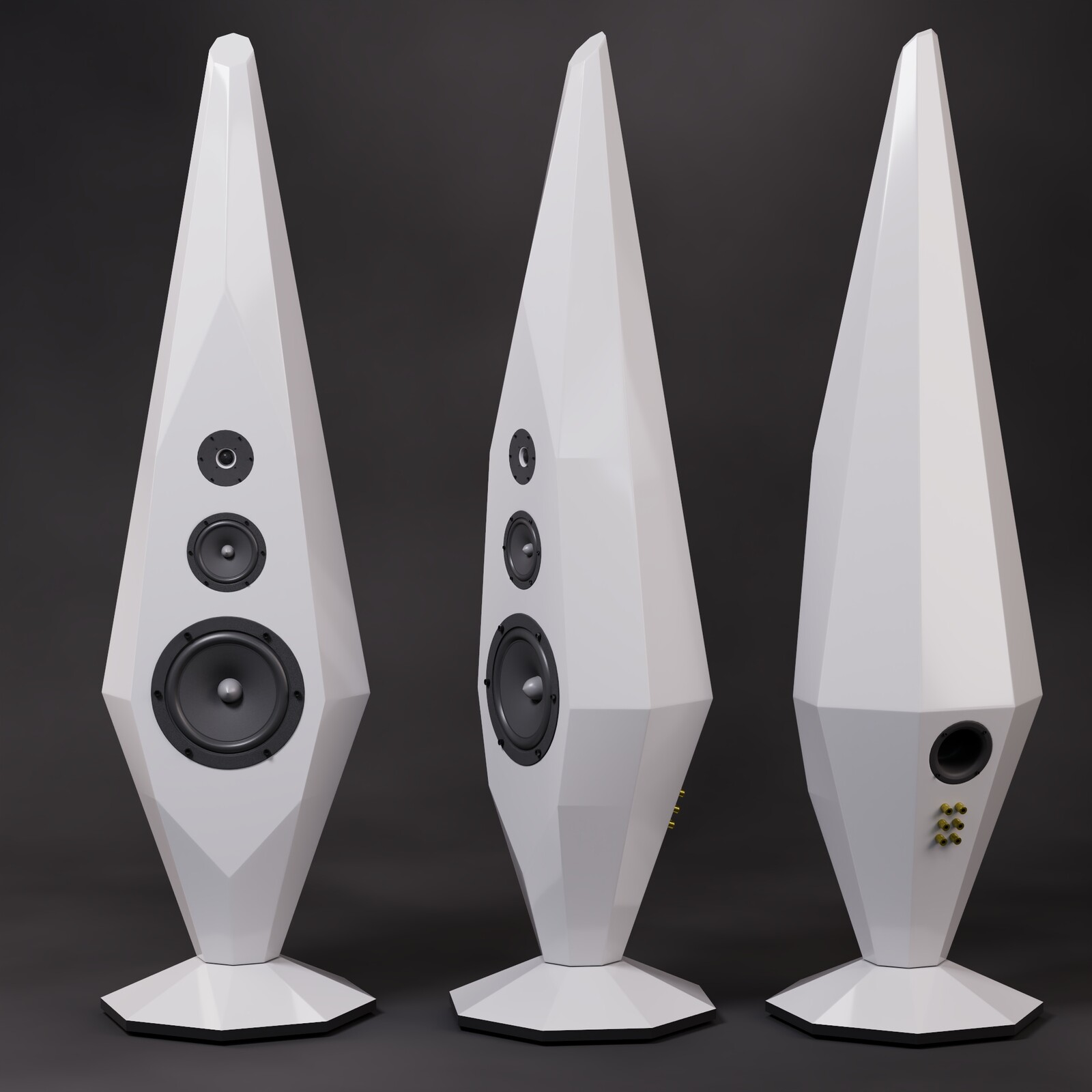 Yoav Mordoch - Futuristic Speaker Design