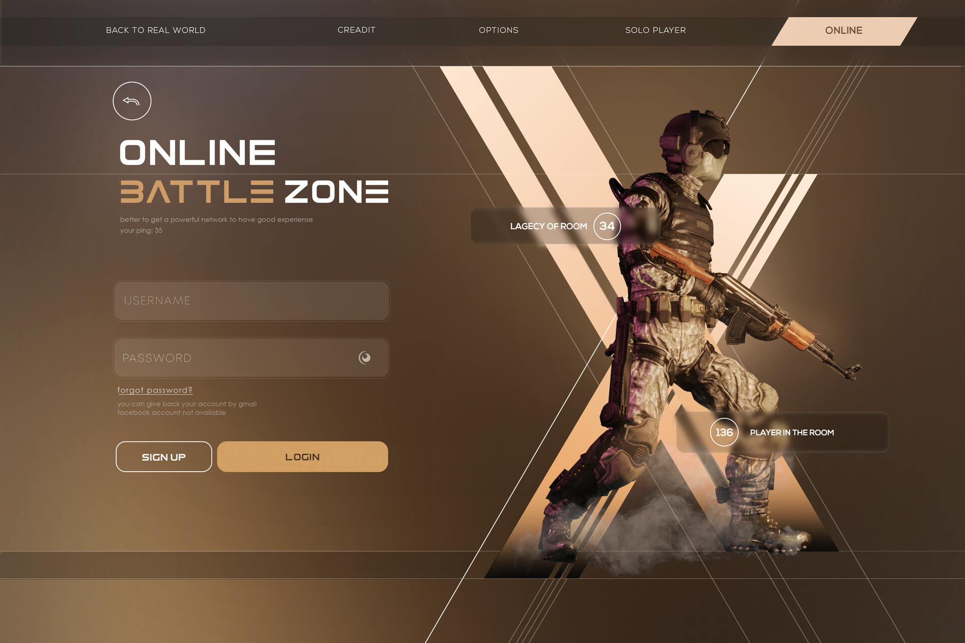 ArtStation - UI game