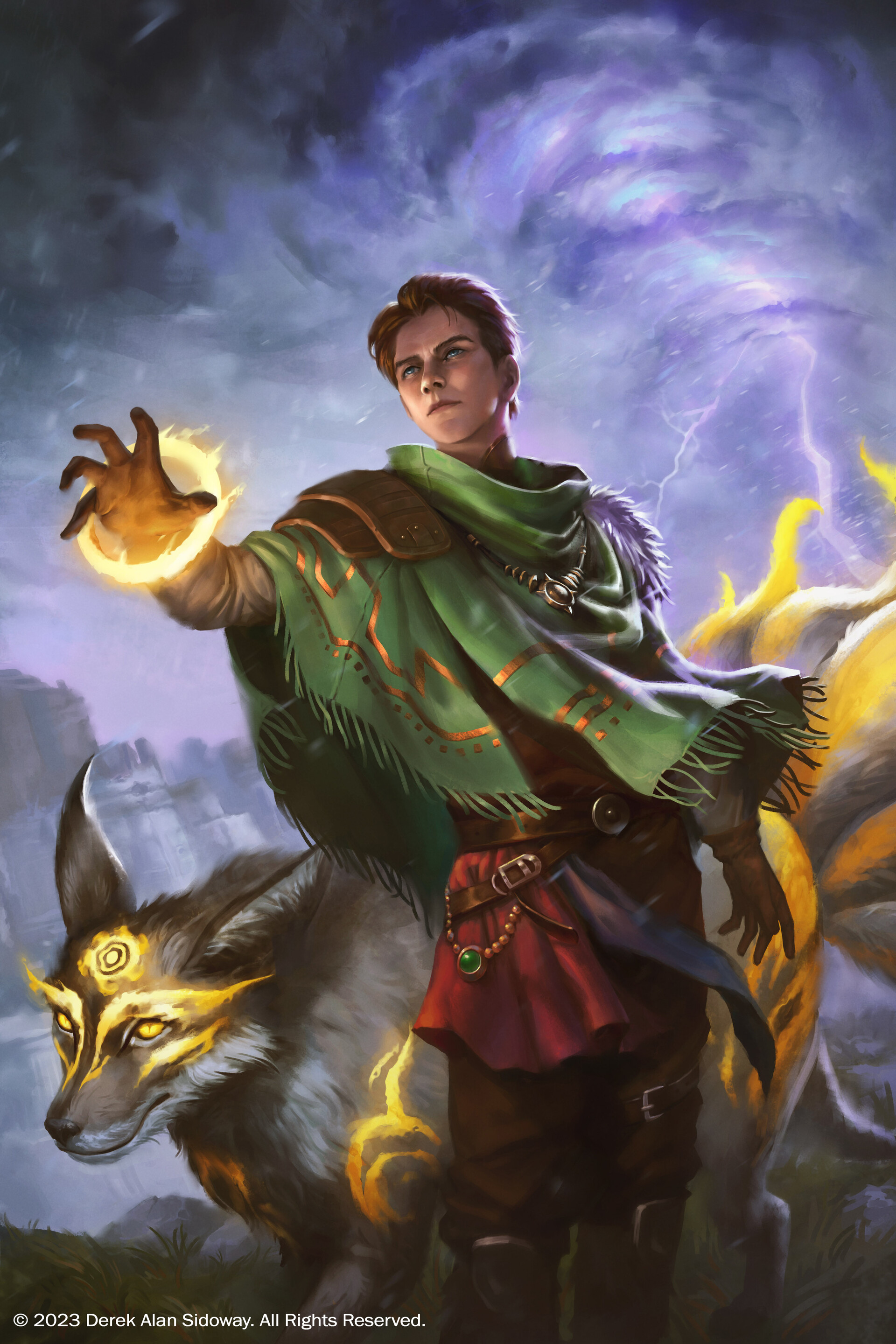 ArtStation - Storm Totem — Mana Beasts Book Two