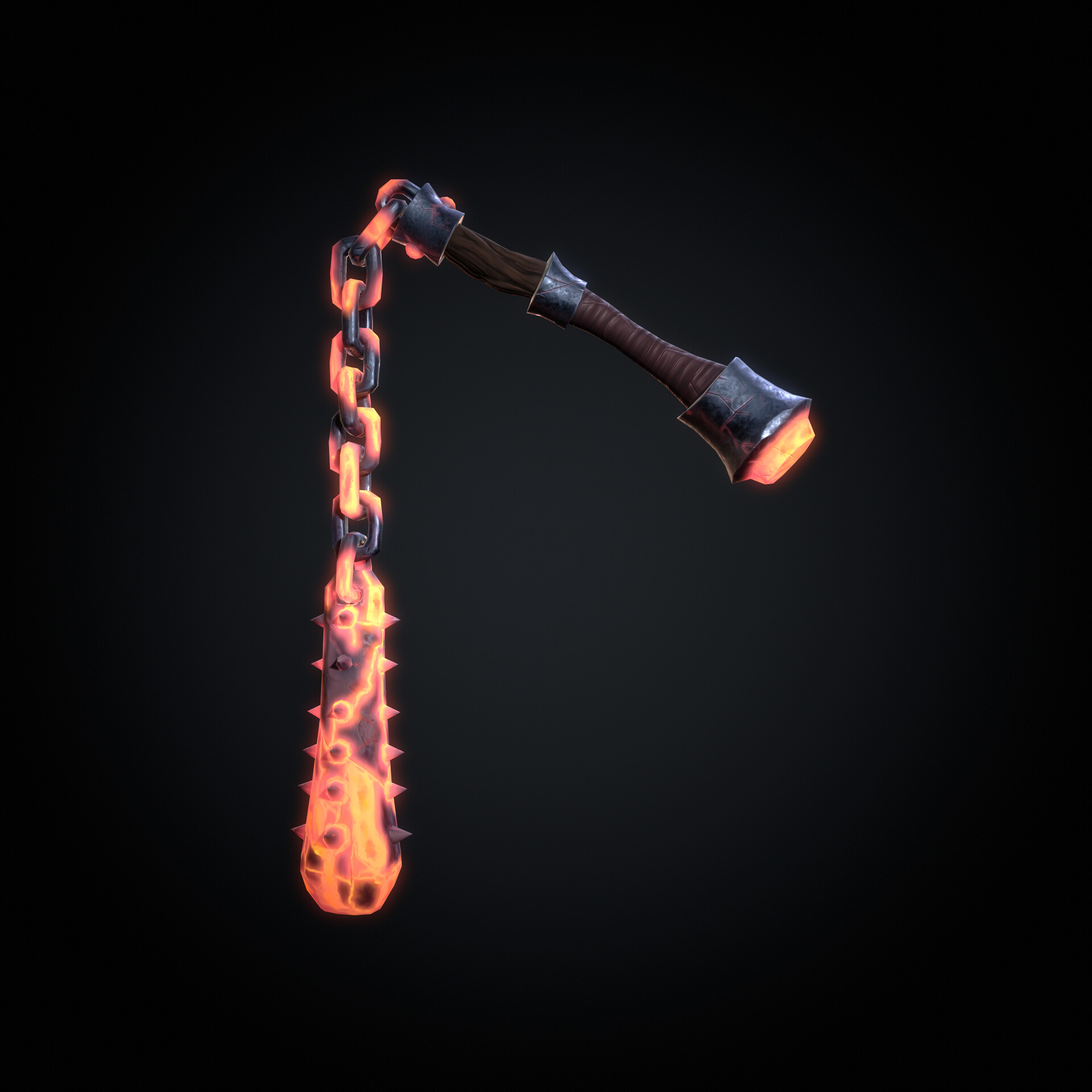 ArtStation - Inferno Flail