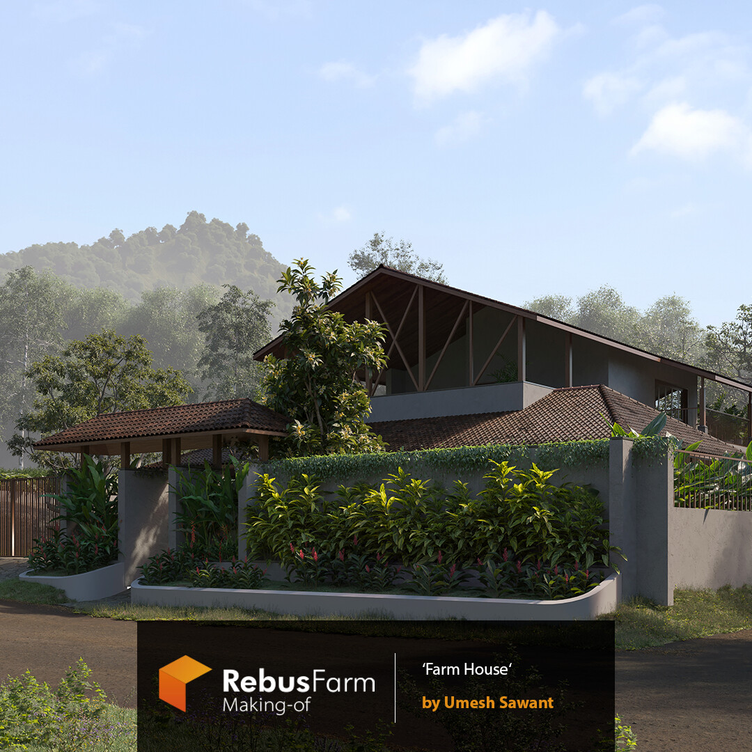 ArtStation - The Making of ''Farm House'' by Umesh Sawant
