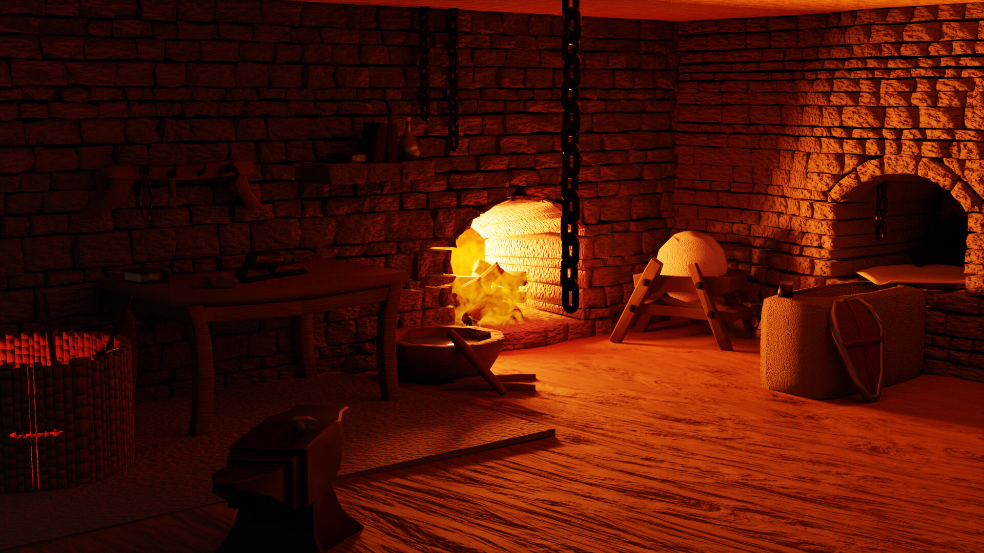 ArtStation - Blacksmith's shop