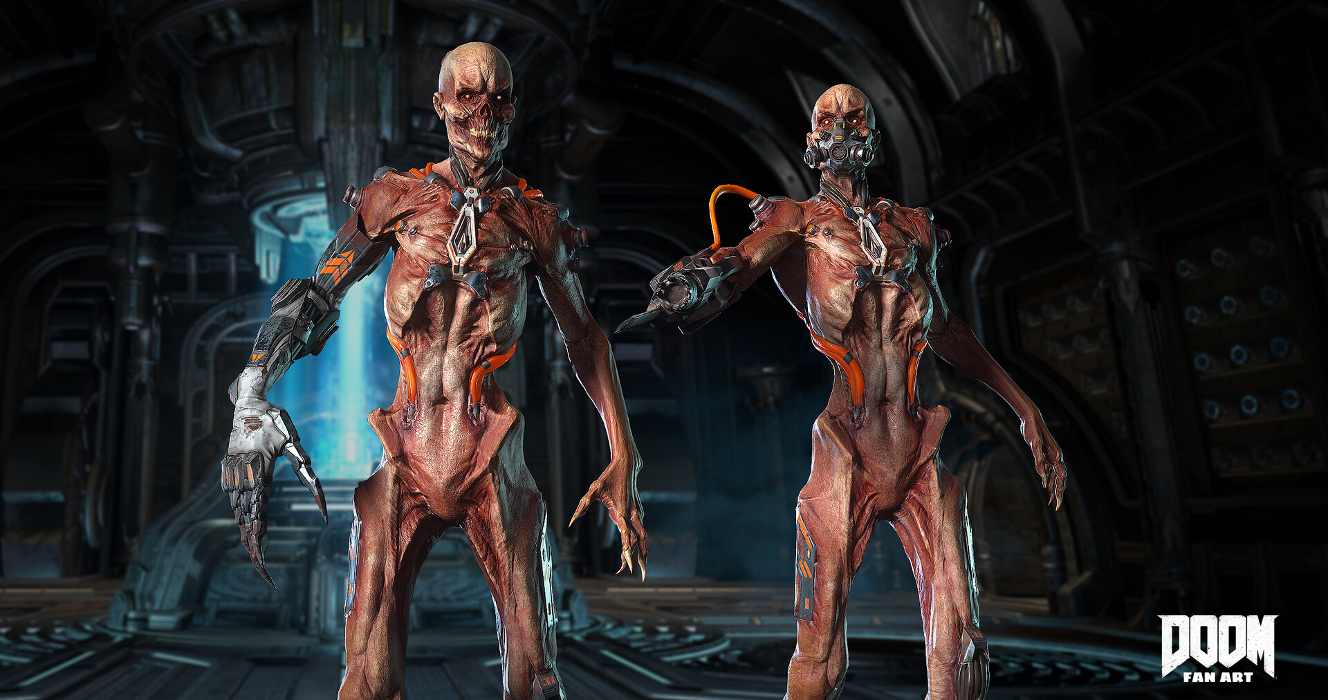 ArtStation - Cyber_Zombie