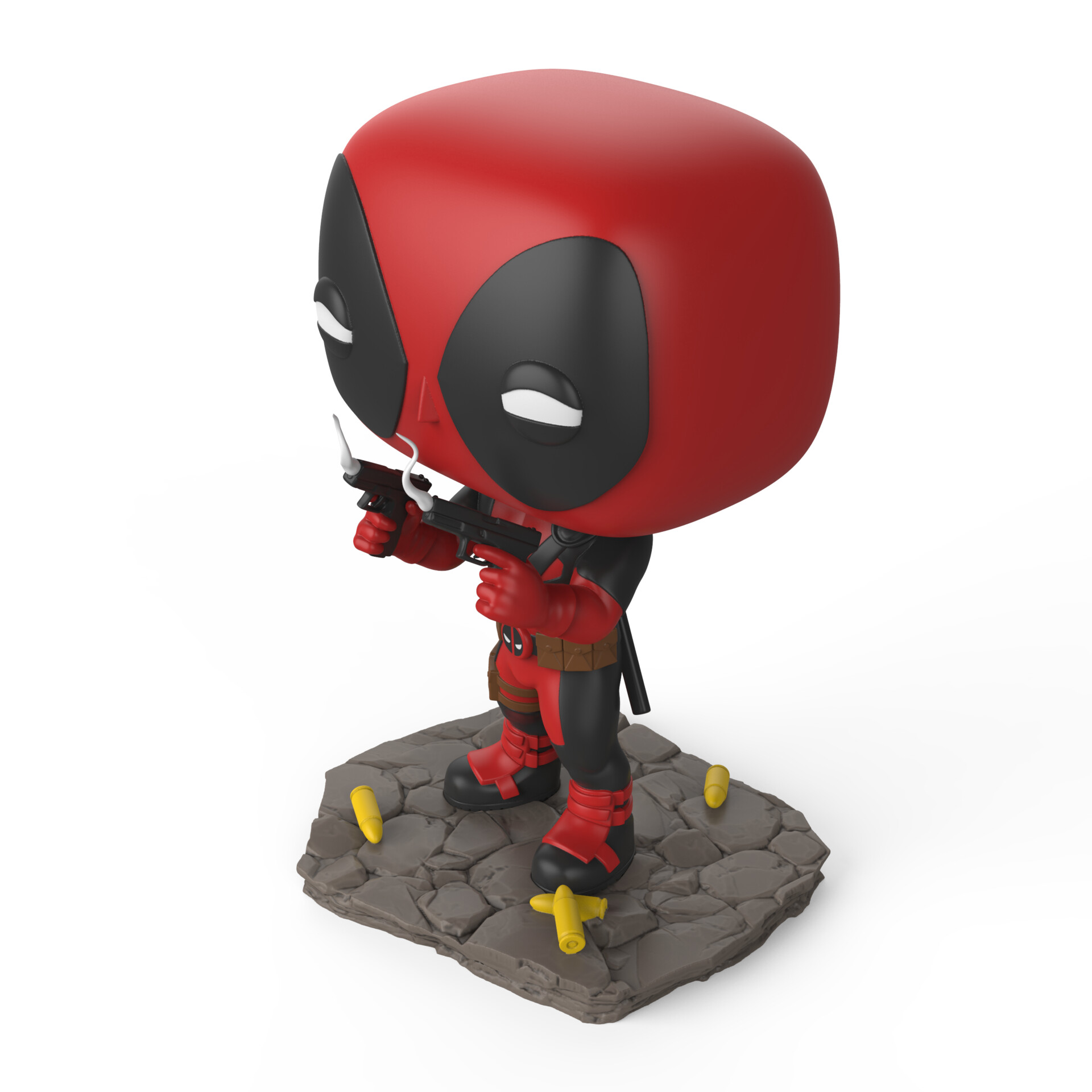 Enrico Albanese - Deadpool - Funko Pop Fan Art