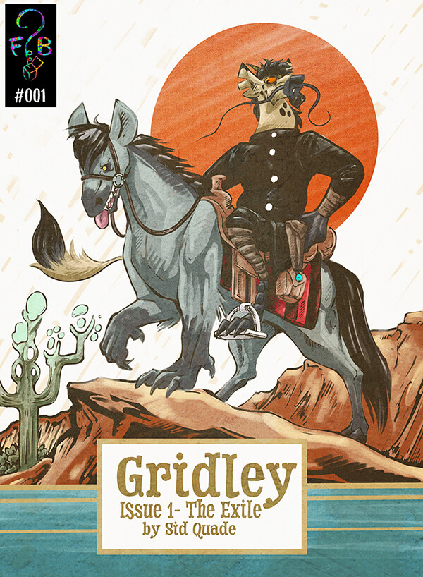 ArtStation - Gridley Issue 1 Cover