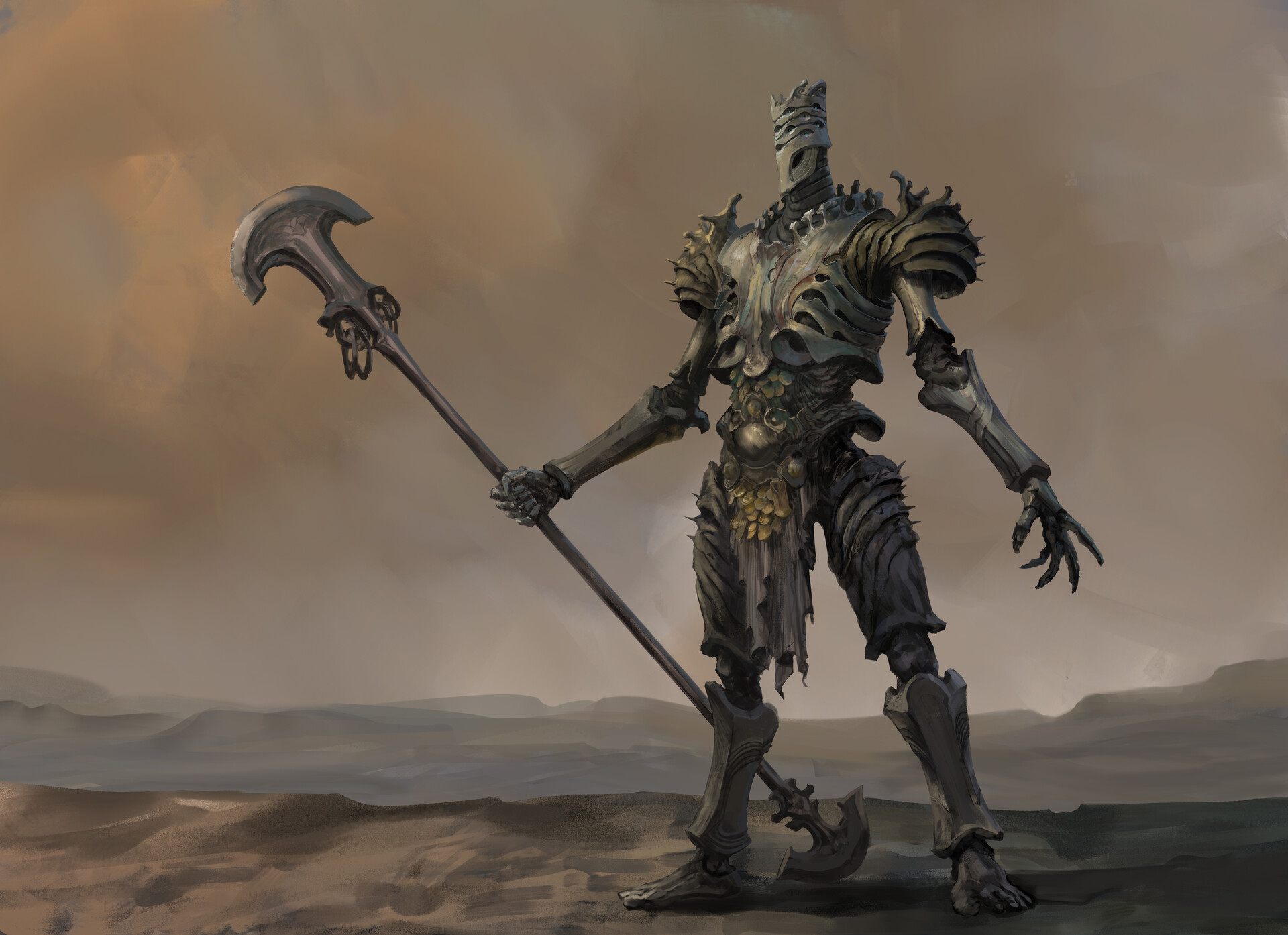 ArtStation - Golem of Eyes