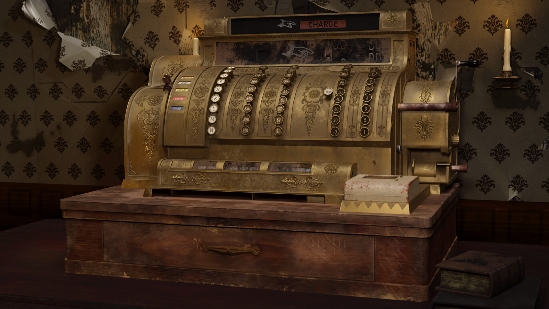 ArtStation - Antique Cash Registers
