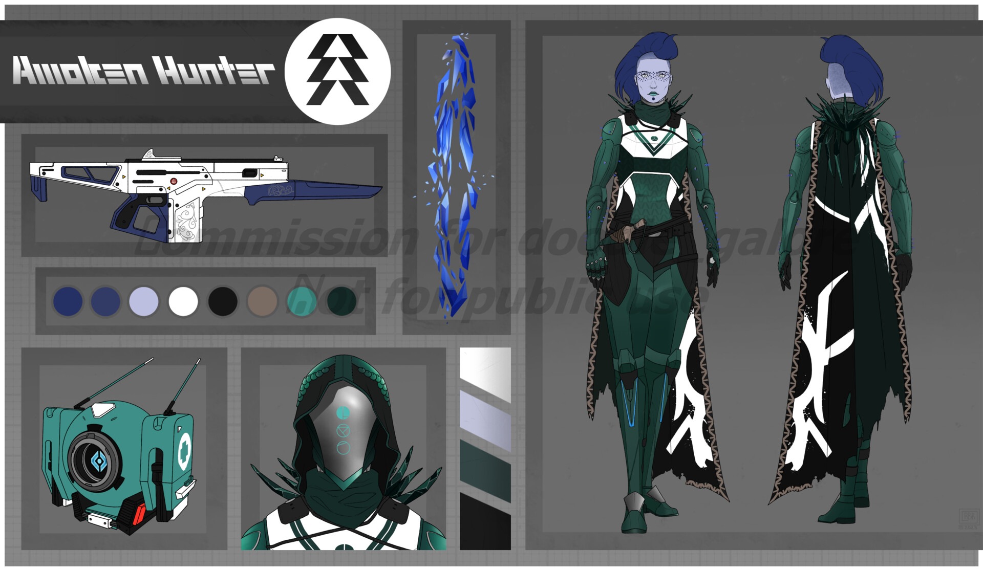 ArtStation - Reference Sheet Commission