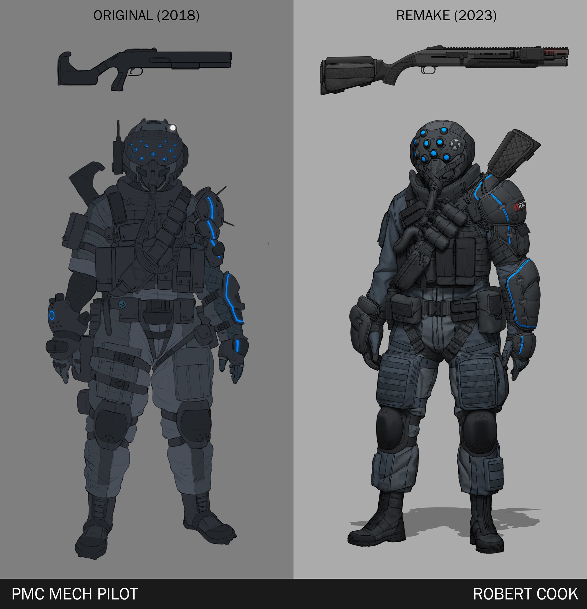 Robert Cook - PMC Mech Pilot