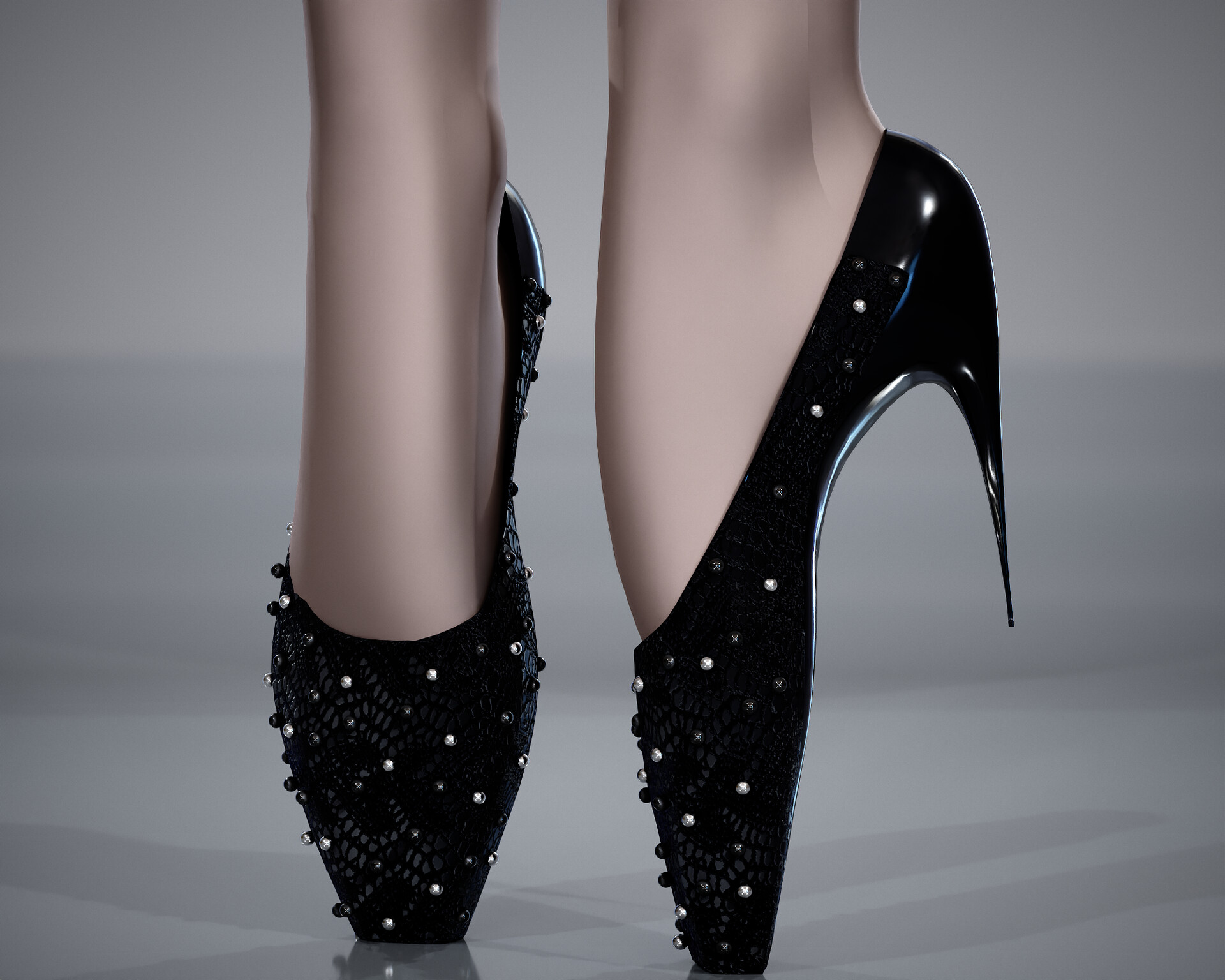 ArtStation - Ballet shoes