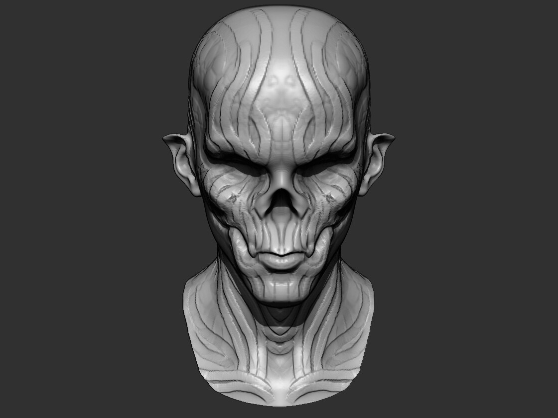 Alexandria Maharaj - Creature Concept Sculpt