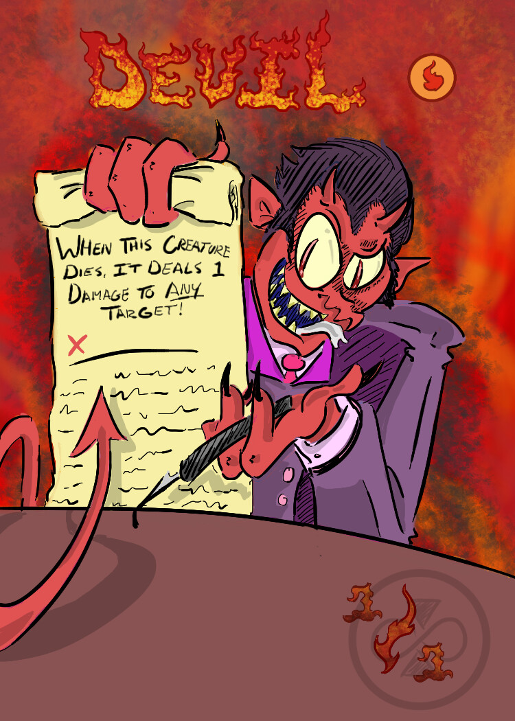 Chris Graham - Angel and Devil Tokens