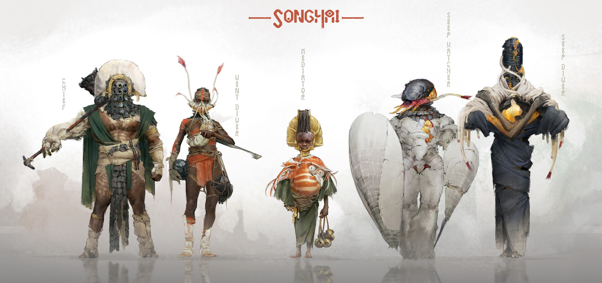 Aries Liu - SONGHAI - Character Design - Full Crew
