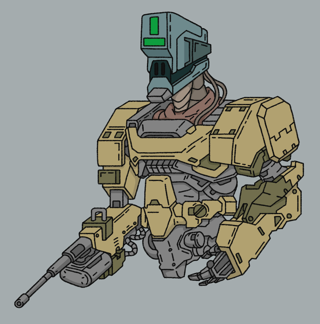 ArtStation - Mecha Torso