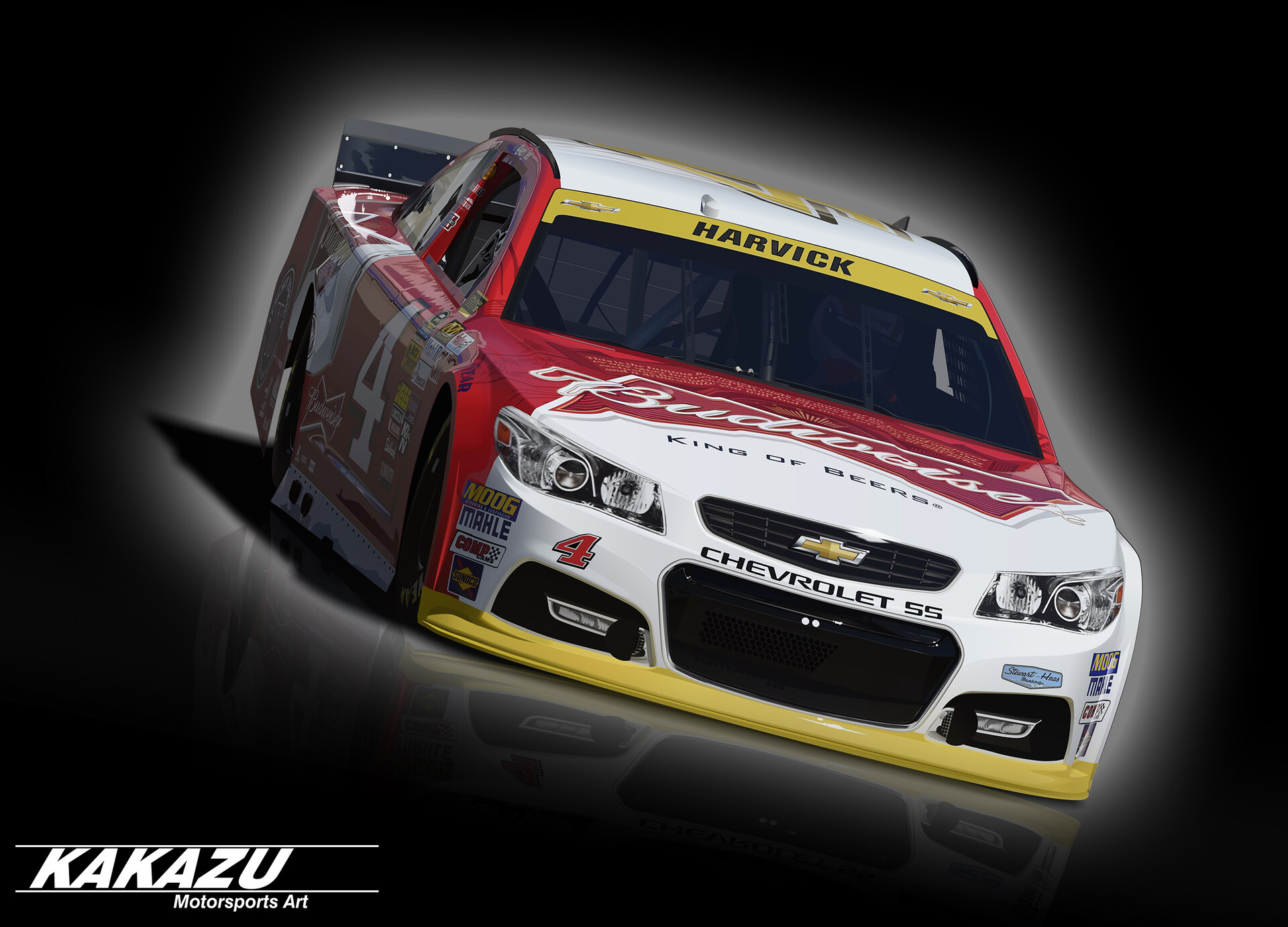 ArtStation - Chevrolet SS Stewart-Haas Racing Nº 4 NASCAR - Kevin Harvick
