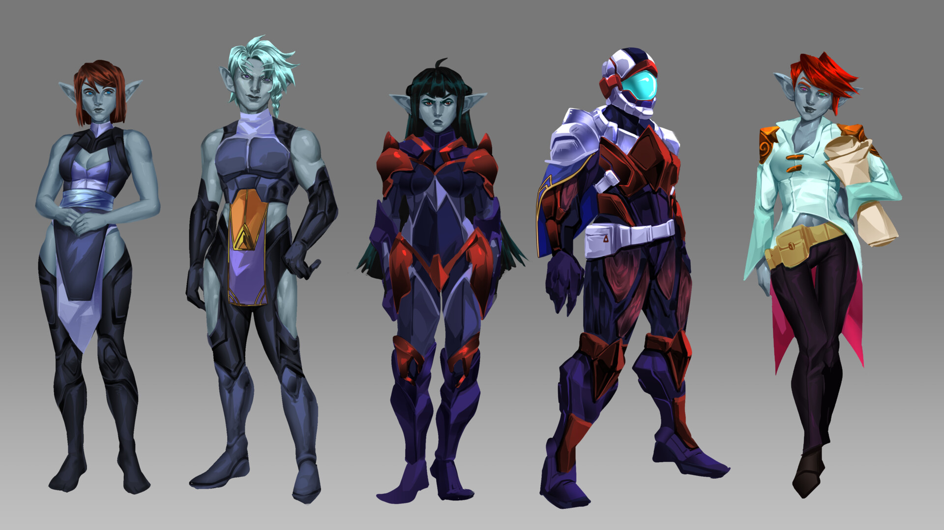 ArtStation - Synfallie Concept Work - Commission