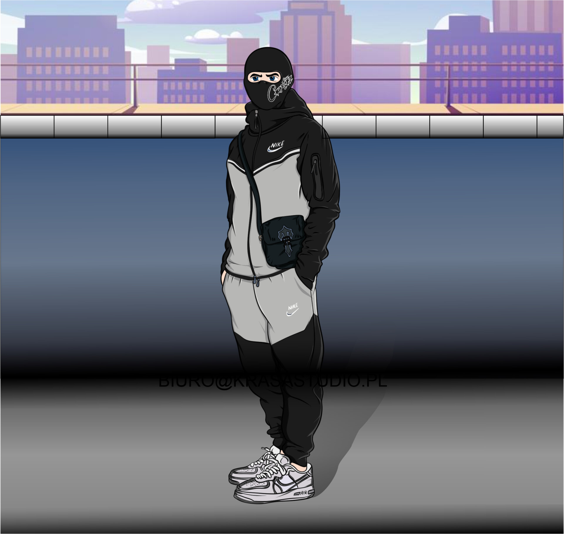 how to digitally draw man