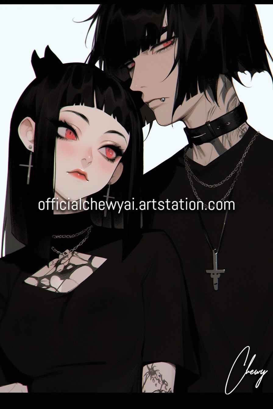 Goth Anime Couples