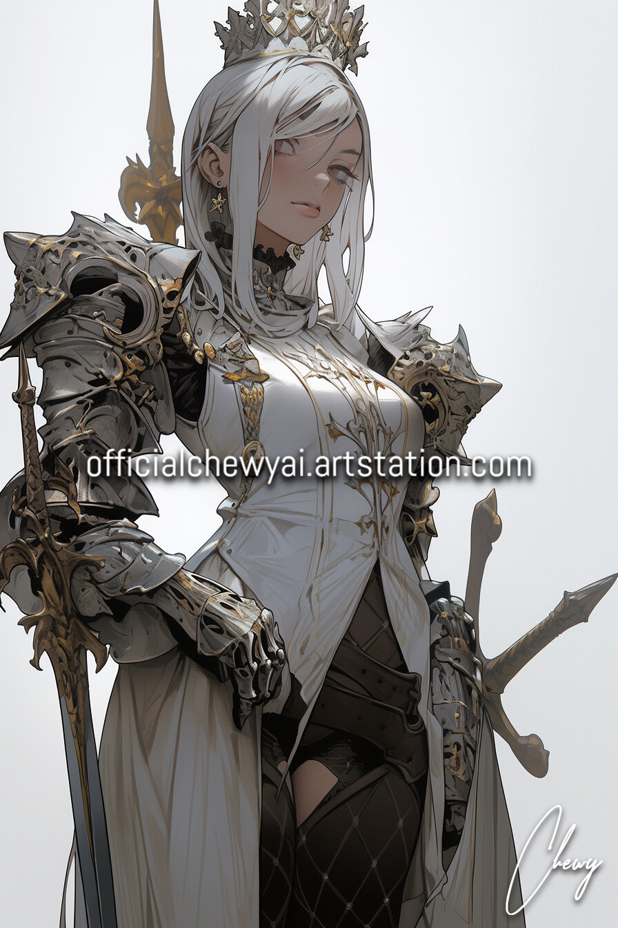 ArtStation - Female Knight Concepts