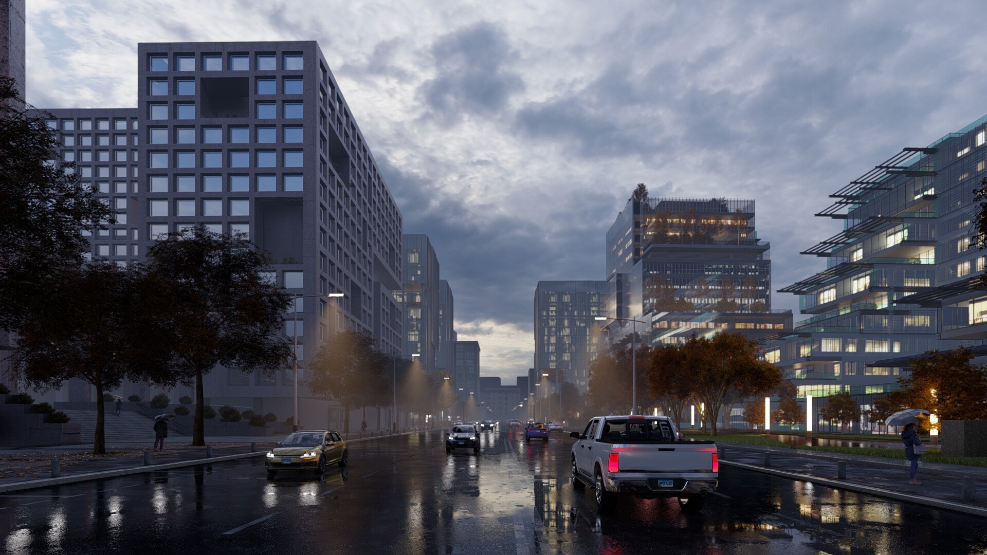 ArtStation - Lumion City Visualization