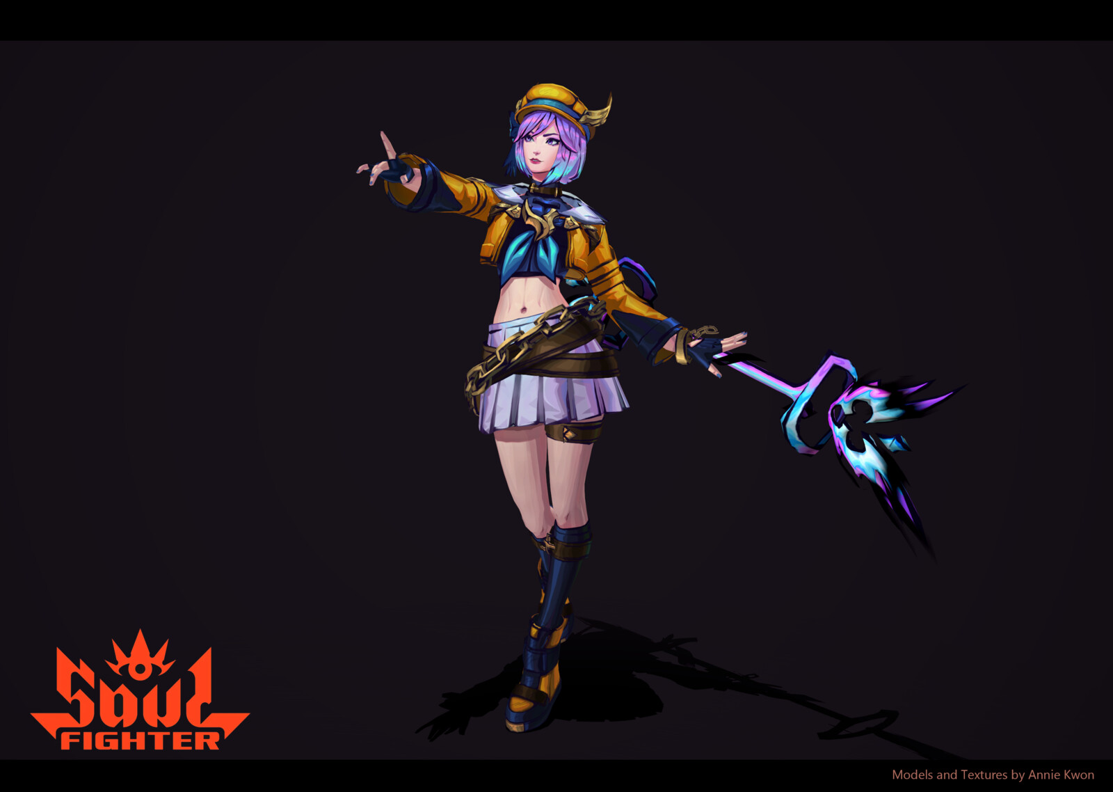 Annie Kwon - Soul Fighter Lux Character Model