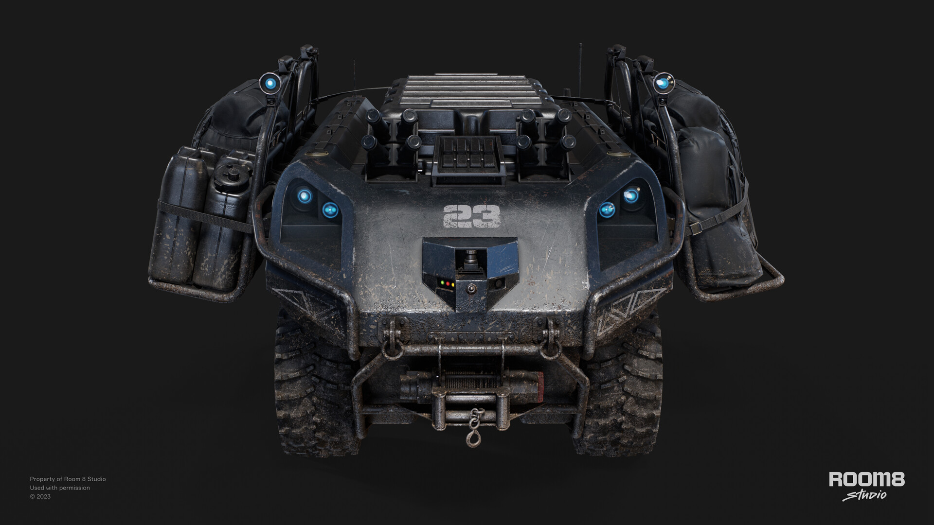 Room 8 Studio - Portfolio - Military combat platform