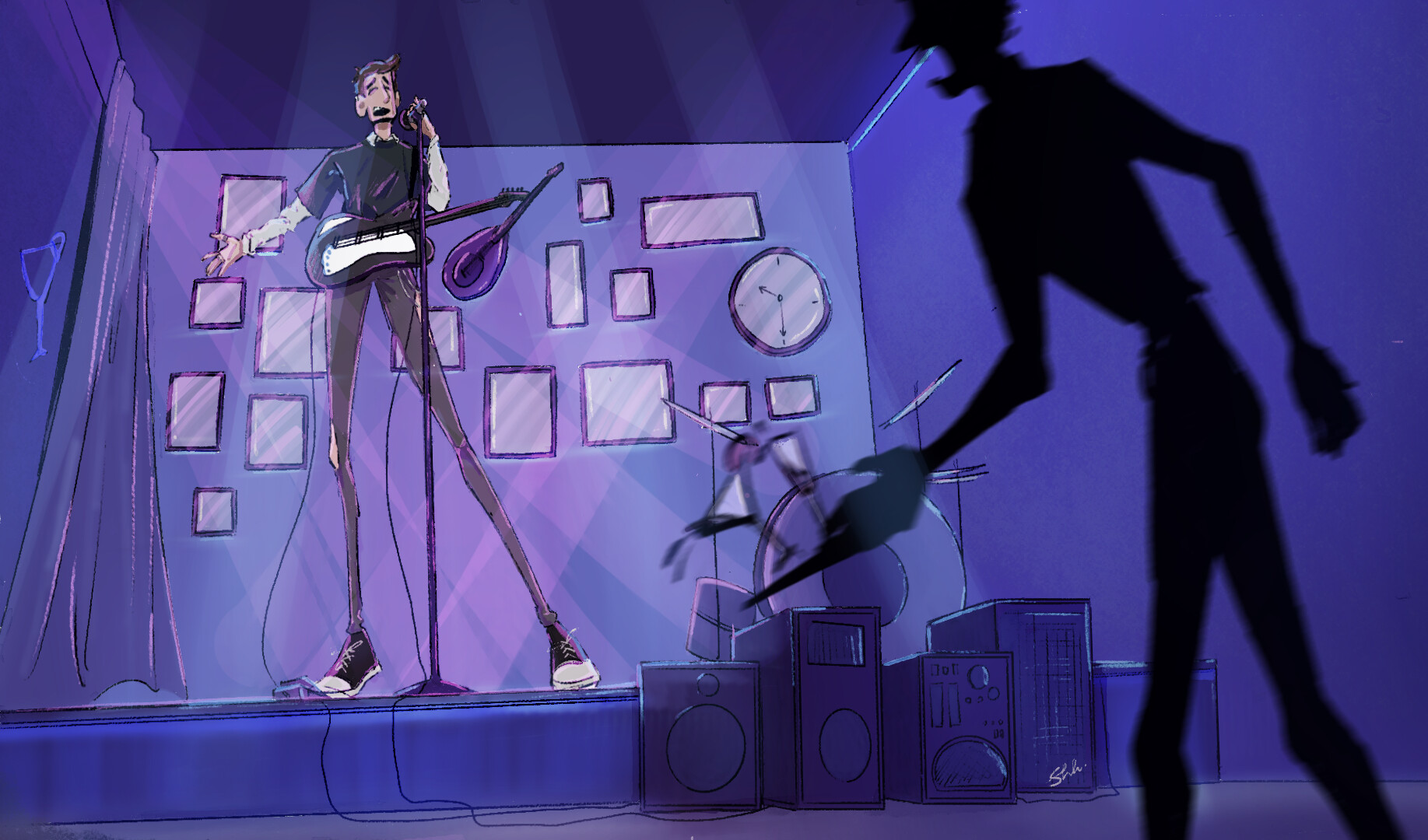 ArtStation - Character Design - Jay (Stage Fright