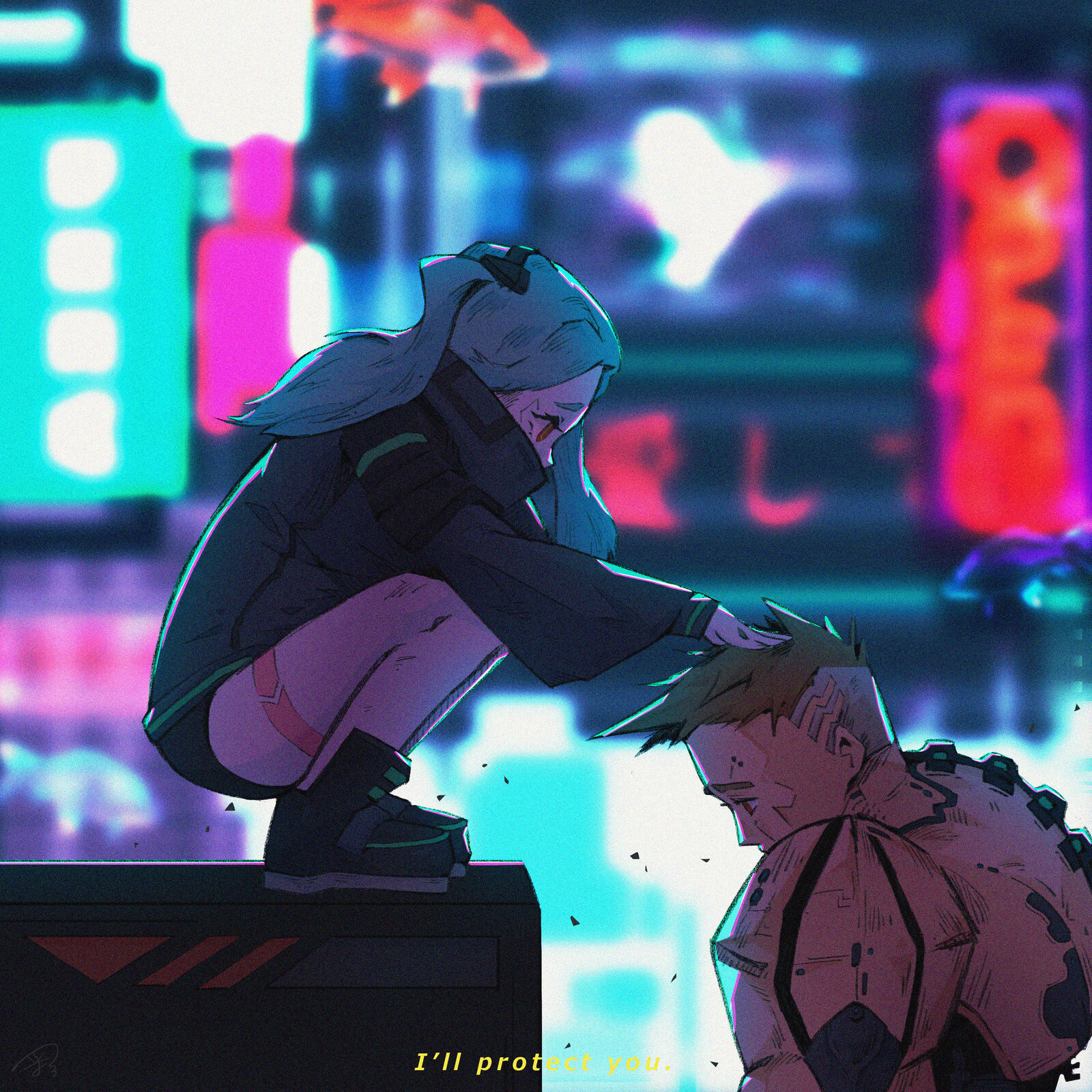 DexMax - Cyberpunk: Edgerunners Rebecca x David