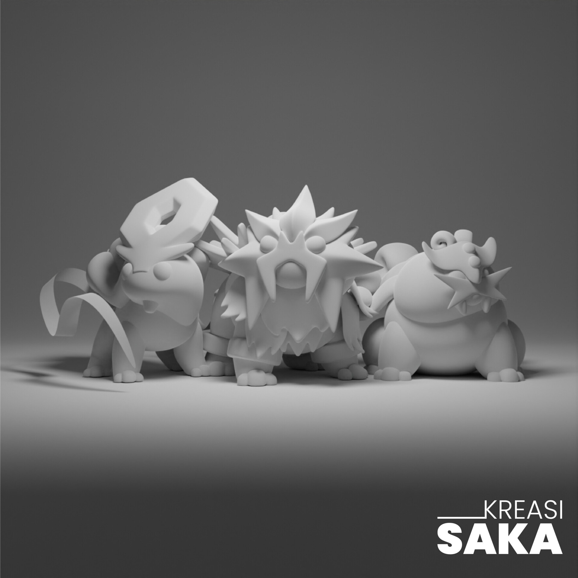 Saka Thani - Pokemon : Legendary Beast Trio