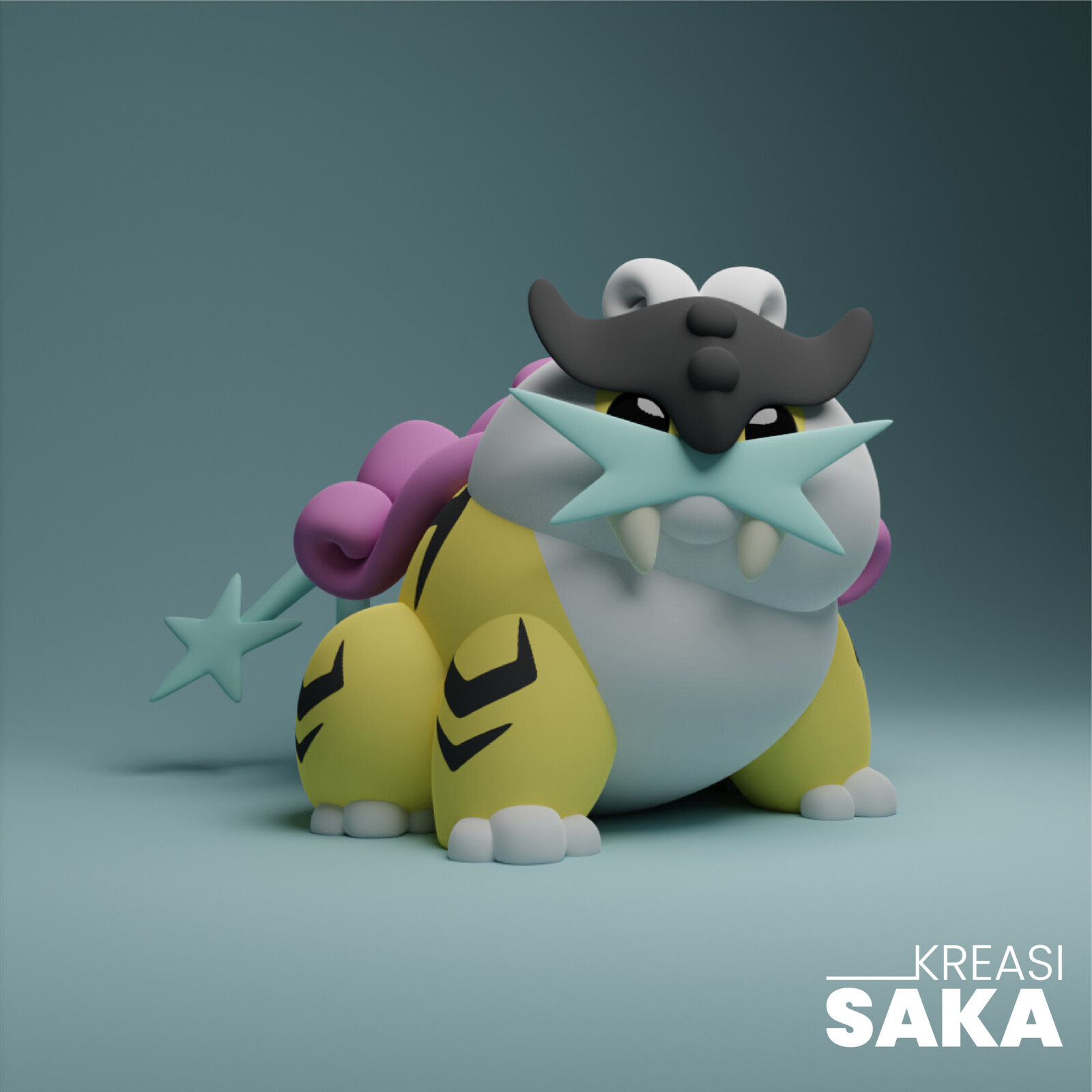 Saka Thani - Pokemon : Legendary Beast Trio