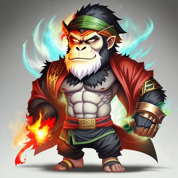 ArtStation - Strong Ape