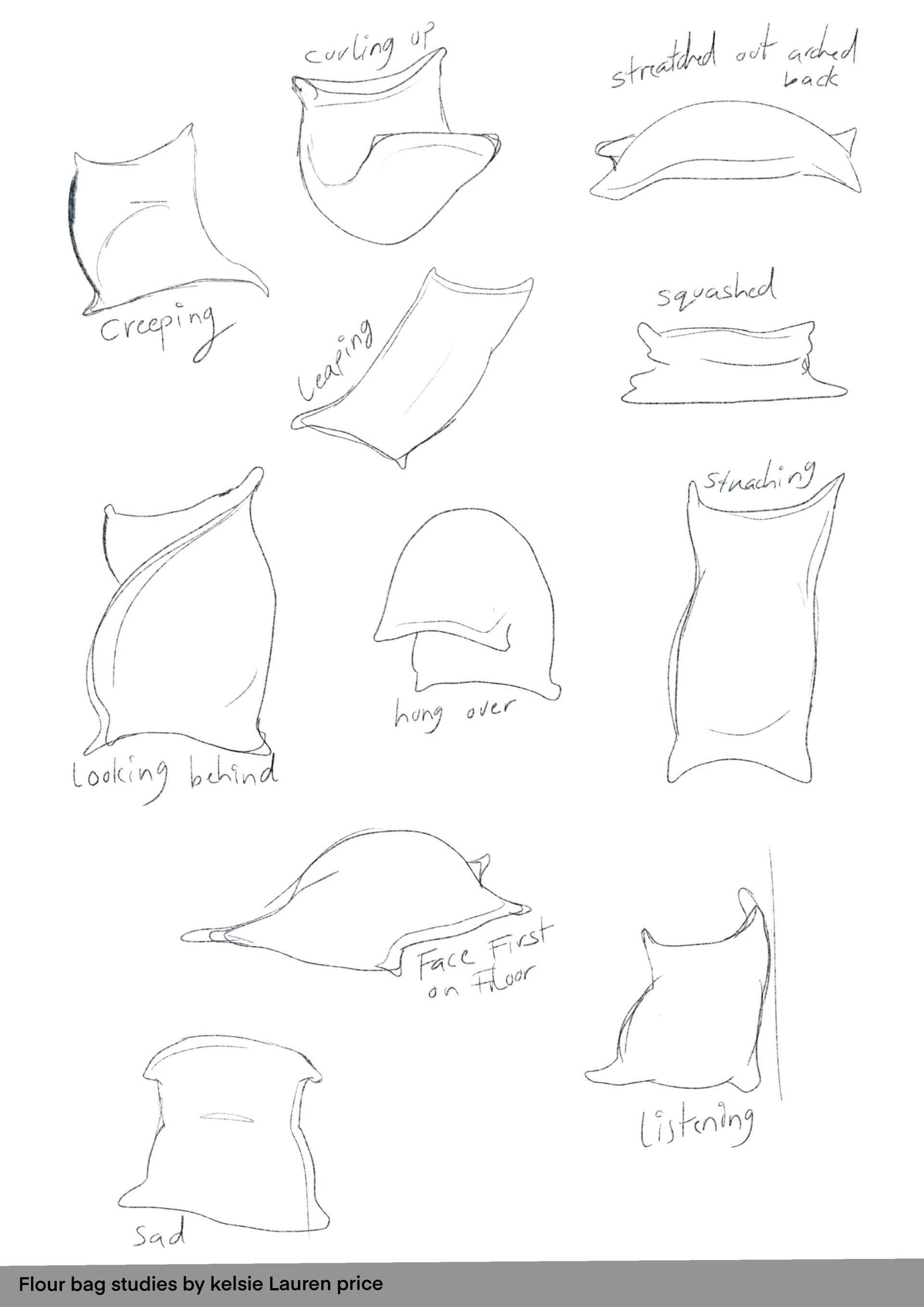 ArtStation - flour sack practice